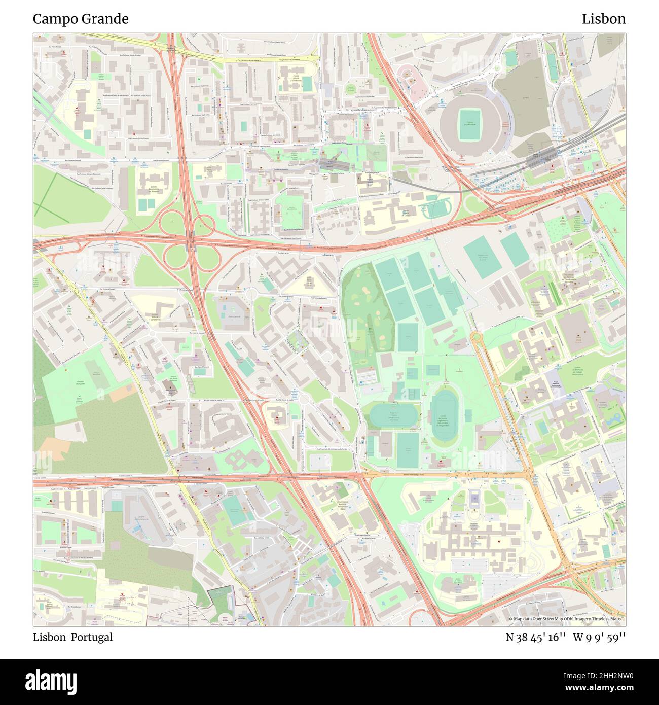 Campo grande map hi-res stock photography and images - Alamy