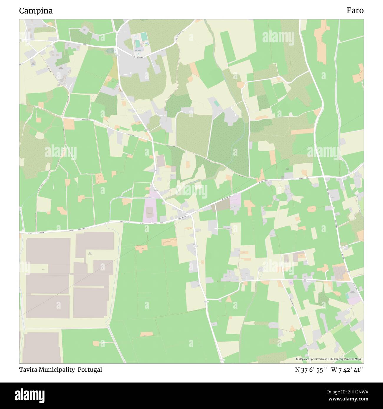 Tavira map hi-res stock photography and images - Alamy