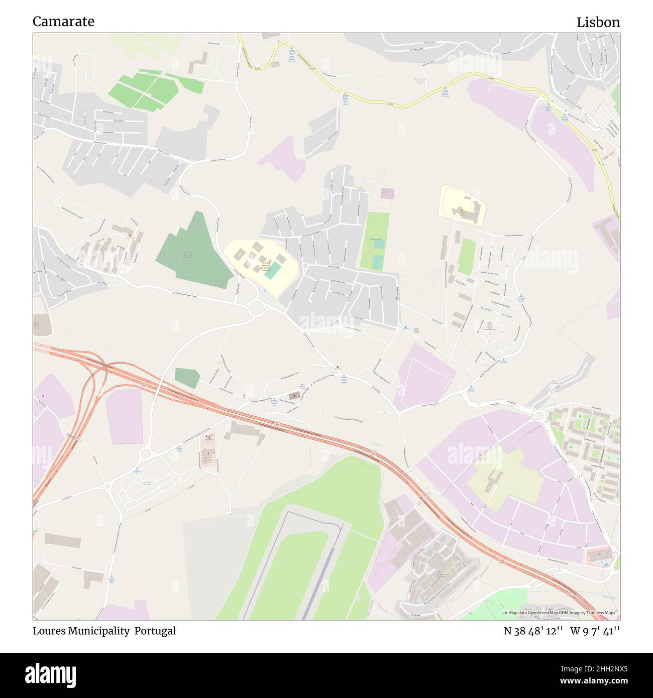 Camarate, Loures Municipality, Portugal, Lisbon, N 38 48' 12'', W 9 7 ...