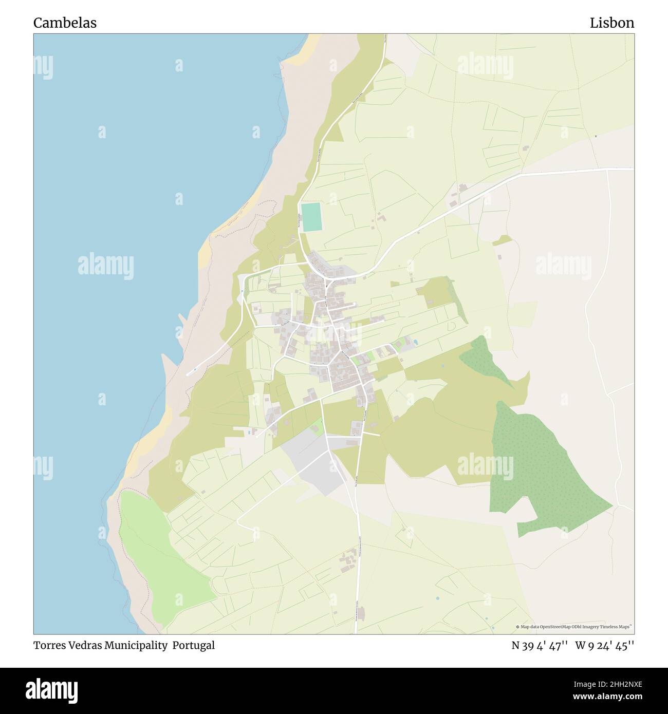 Torres vedras map hi-res stock photography and images - Alamy