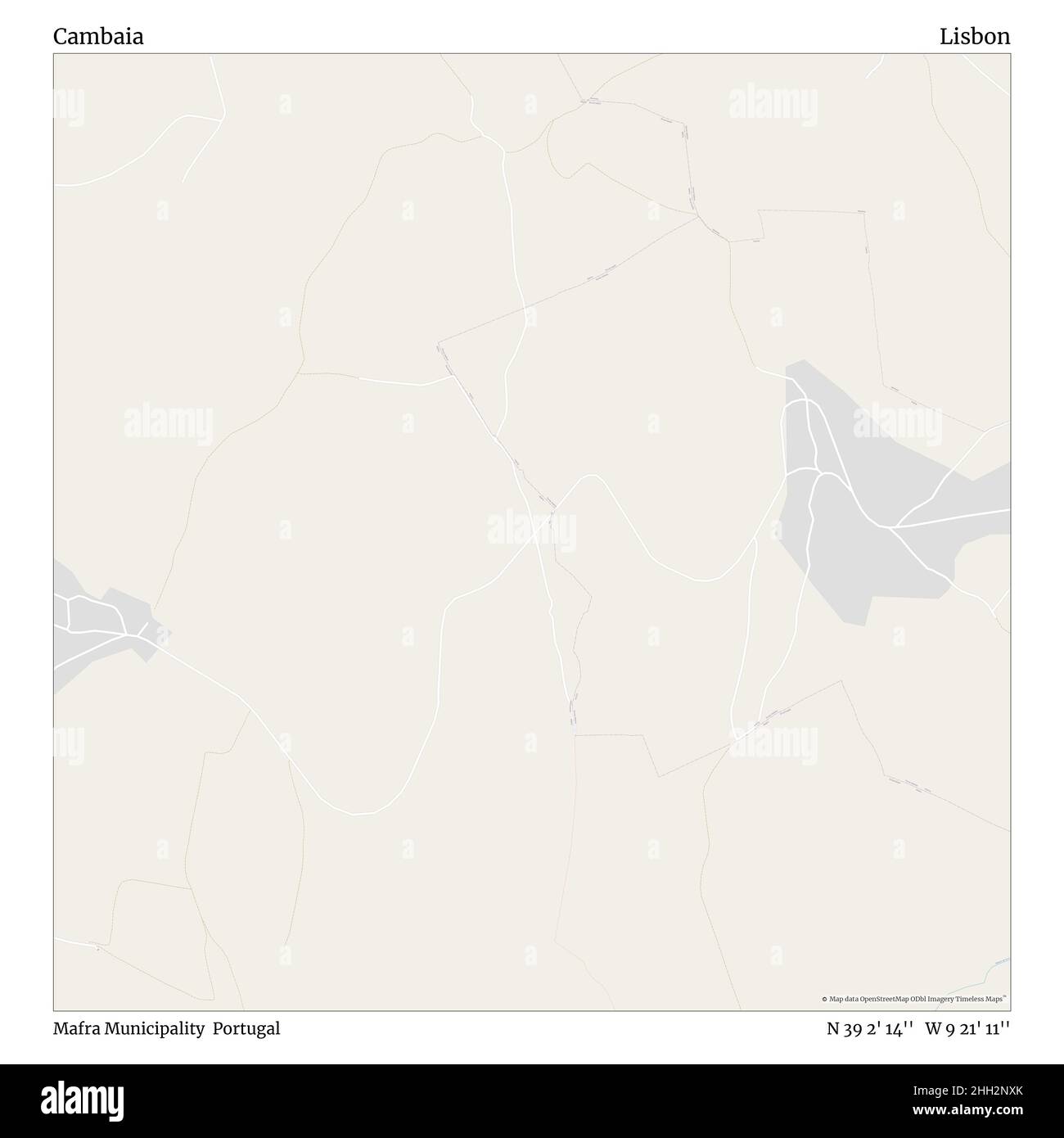 Map of mafra hi-res stock photography and images - Alamy