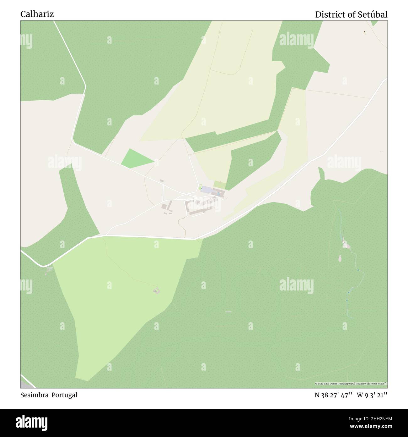 Map of setubal portugal hi-res stock photography and images - Alamy