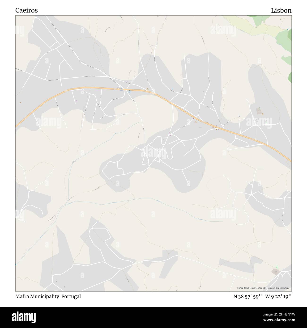 Map of mafra hi-res stock photography and images - Alamy