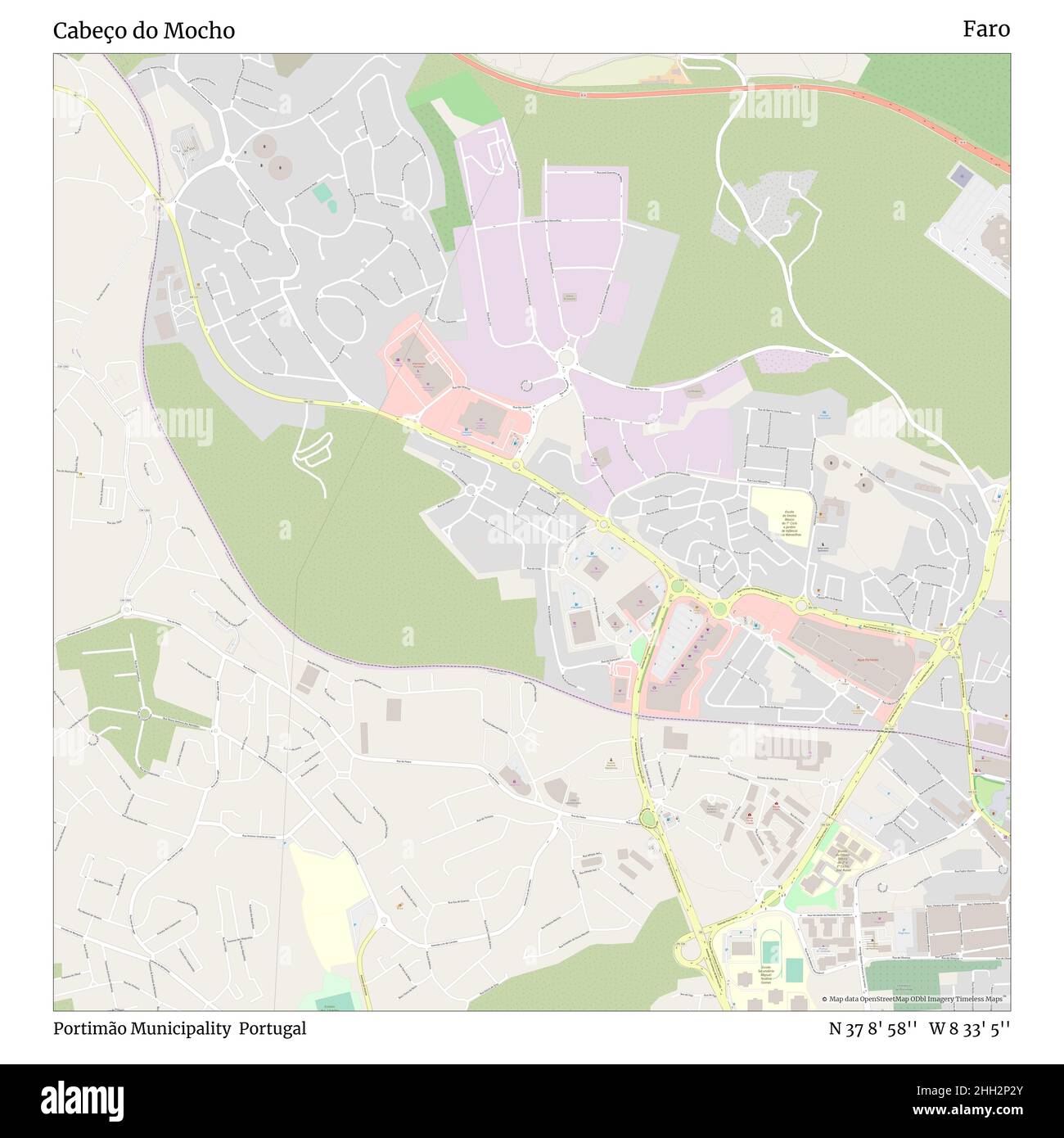 Map of portimao hi-res stock photography and images - Alamy