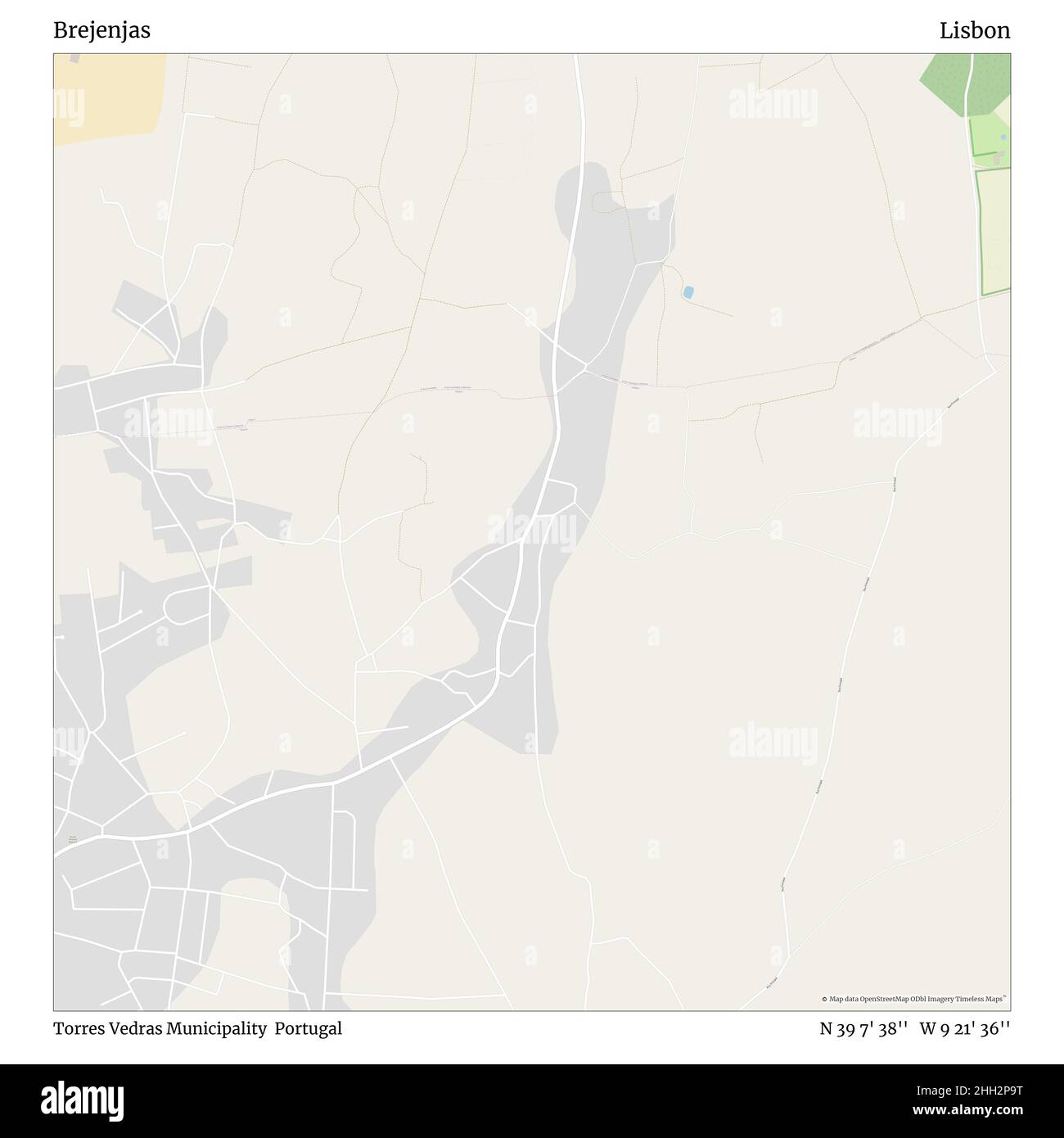 Map of torres vedras portugal hi-res stock photography and images - Alamy