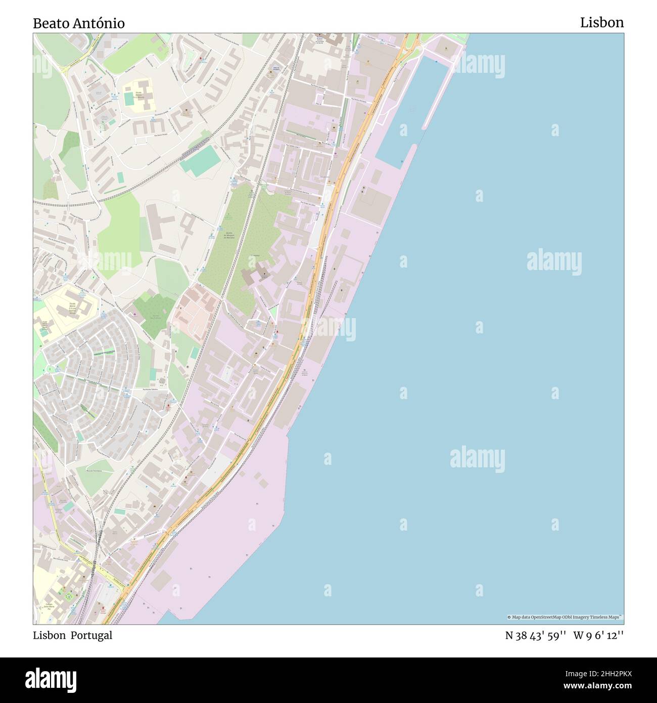 Beato António, Lisbon, Portugal, Lisbon, N 38 43' 59'', W 9 6' 12 ...