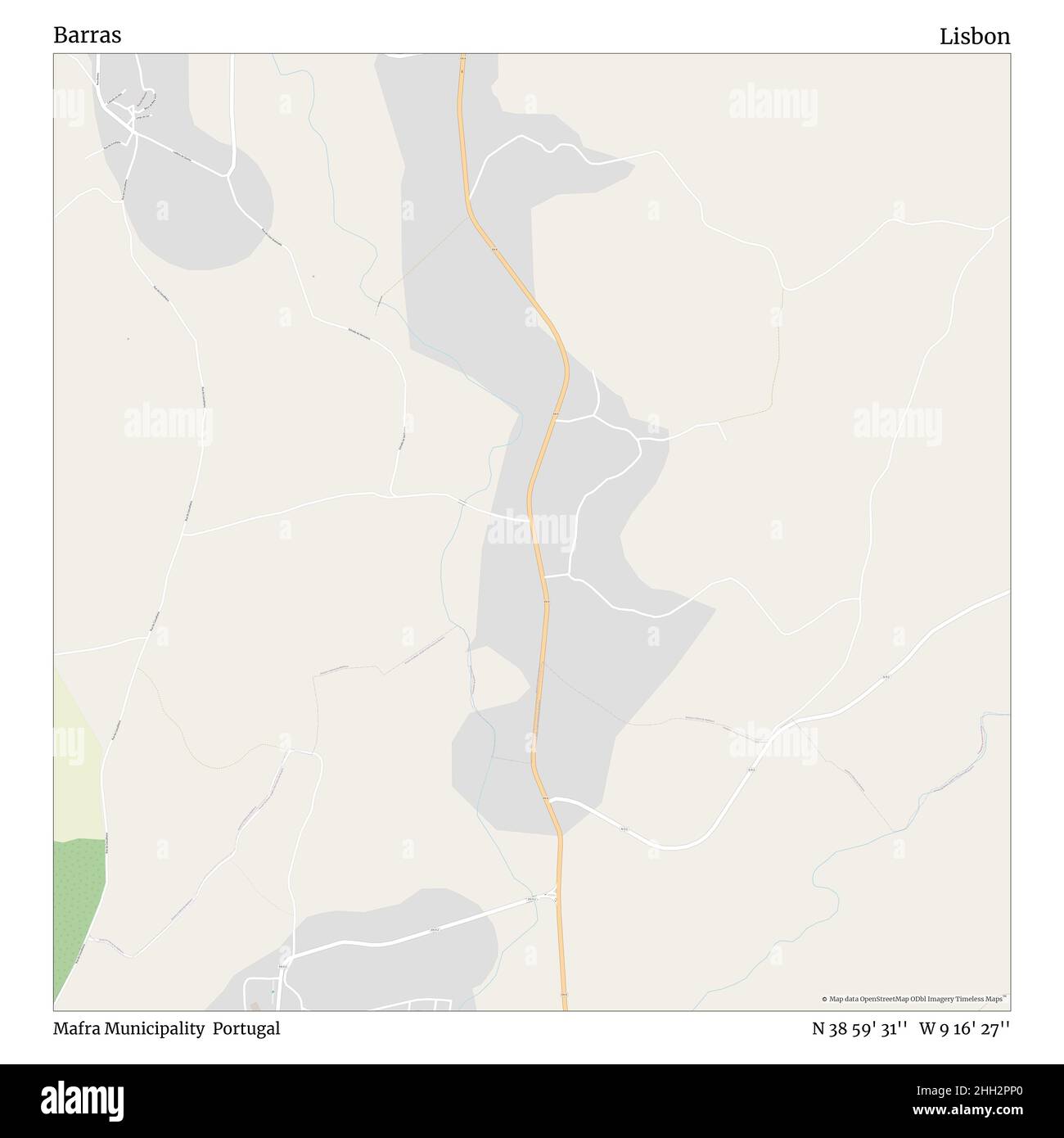 Map of mafra portugal hi-res stock photography and images - Alamy