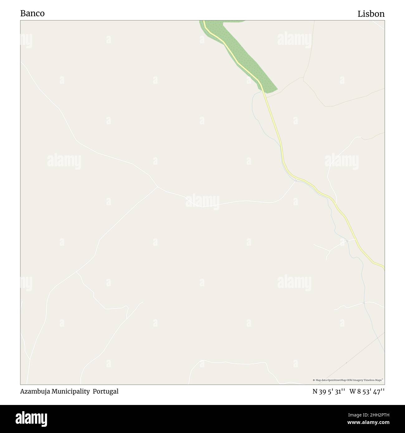 Map of azambuja portugal hi-res stock photography and images - Alamy