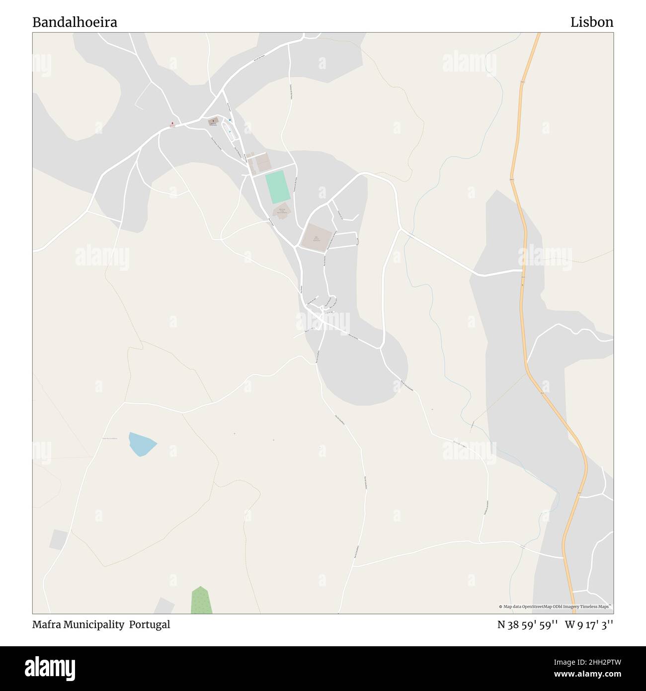 Map of mafra hi-res stock photography and images - Alamy