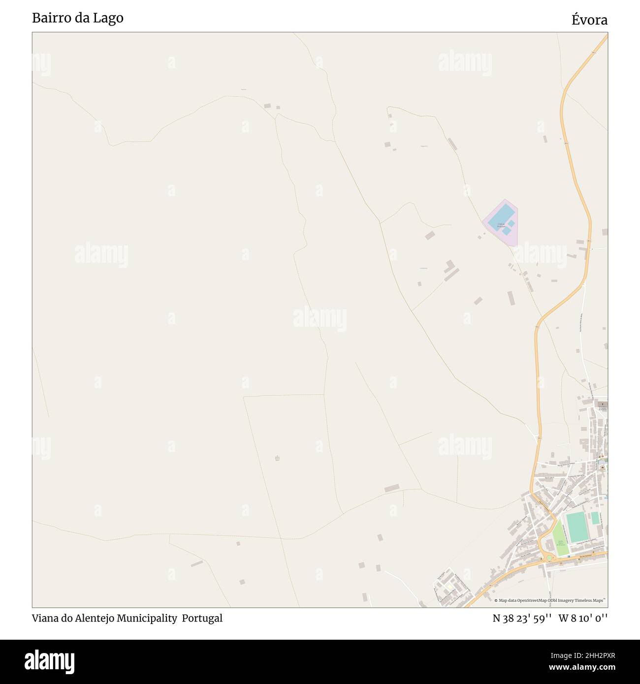 Bairro da Lago, Viana do Alentejo Municipality, Portugal, Évora, N 38 ...