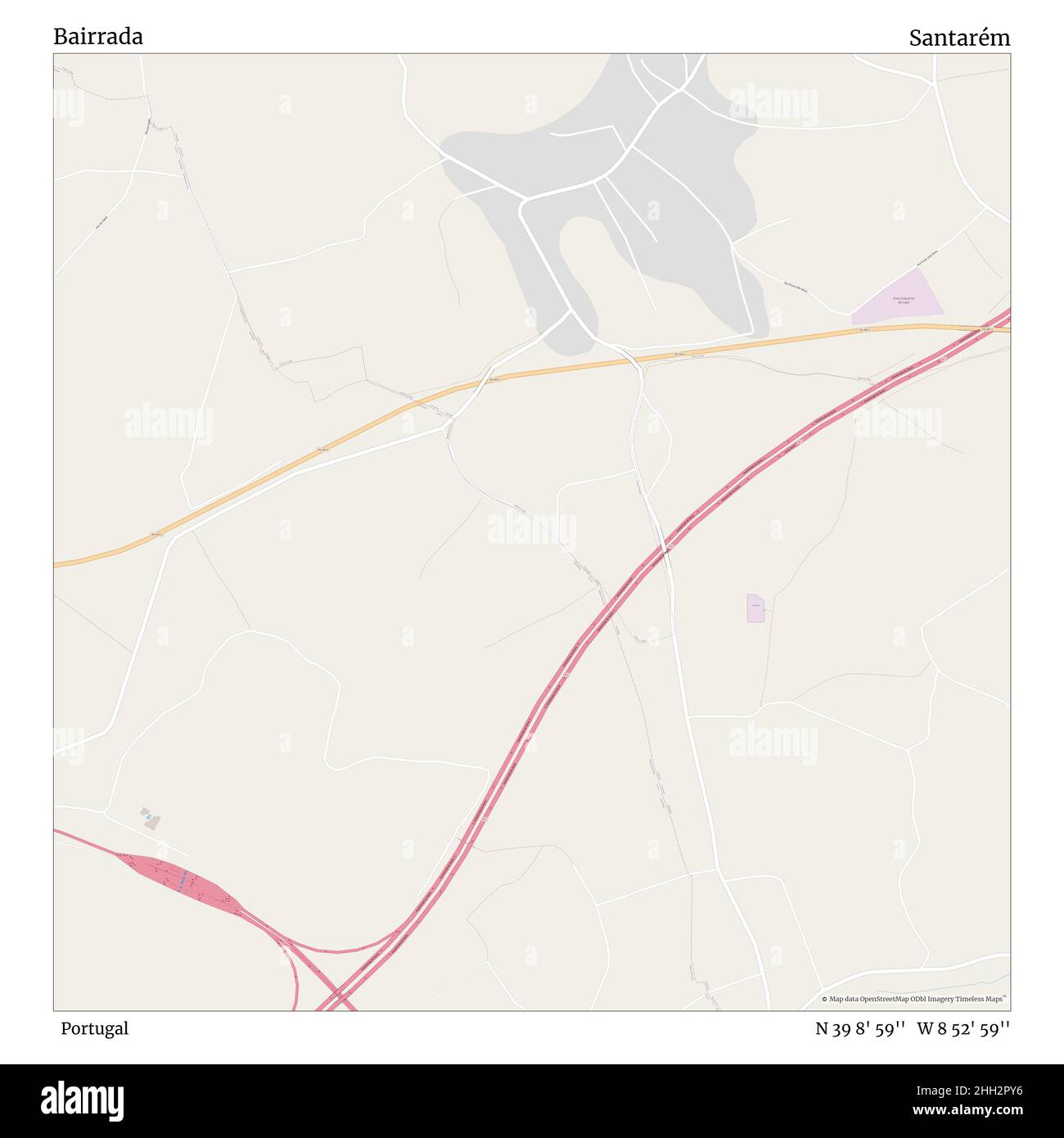 Bairrada, Portugal, Santarém, N 39 8' 59'', W 8 52' 59'', map, Timeless ...