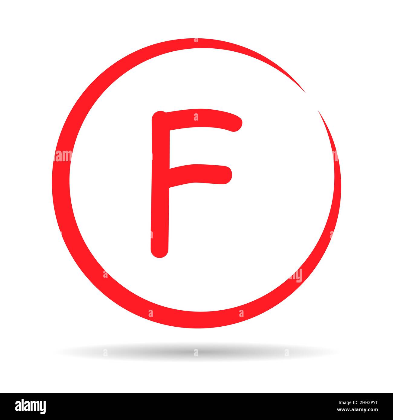 Teacher grading student Stock Vector Images - Alamy