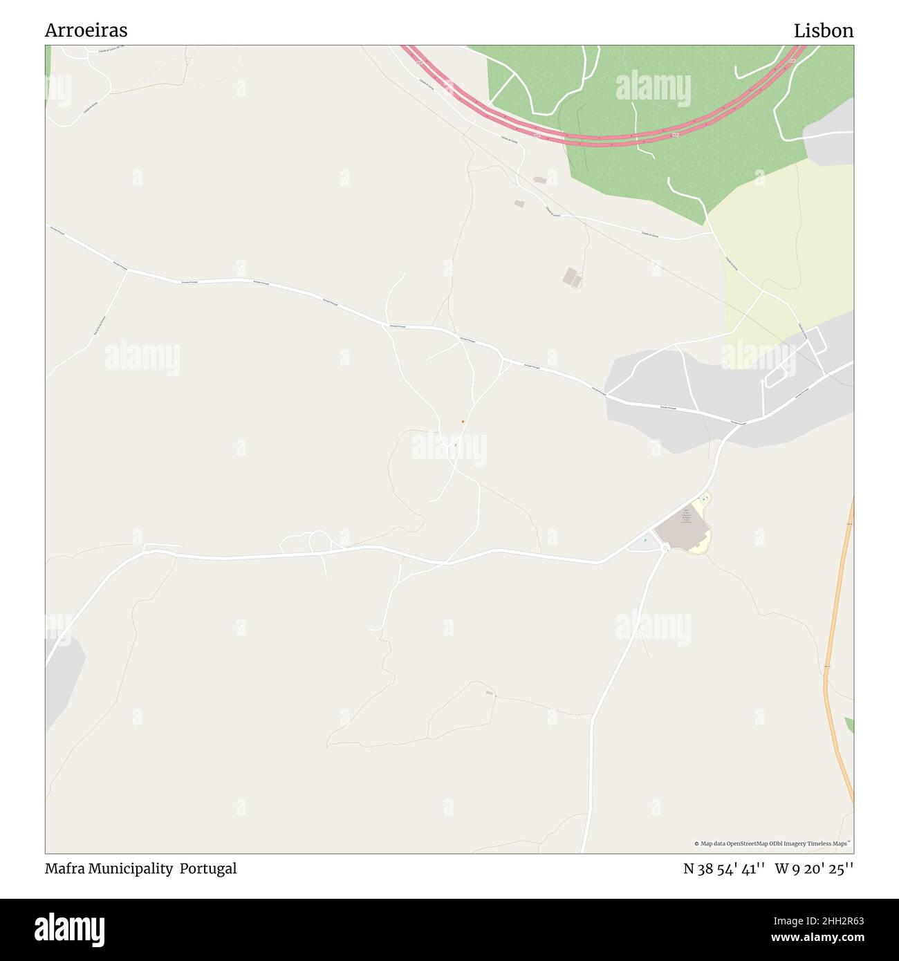 Map of mafra hi-res stock photography and images - Alamy