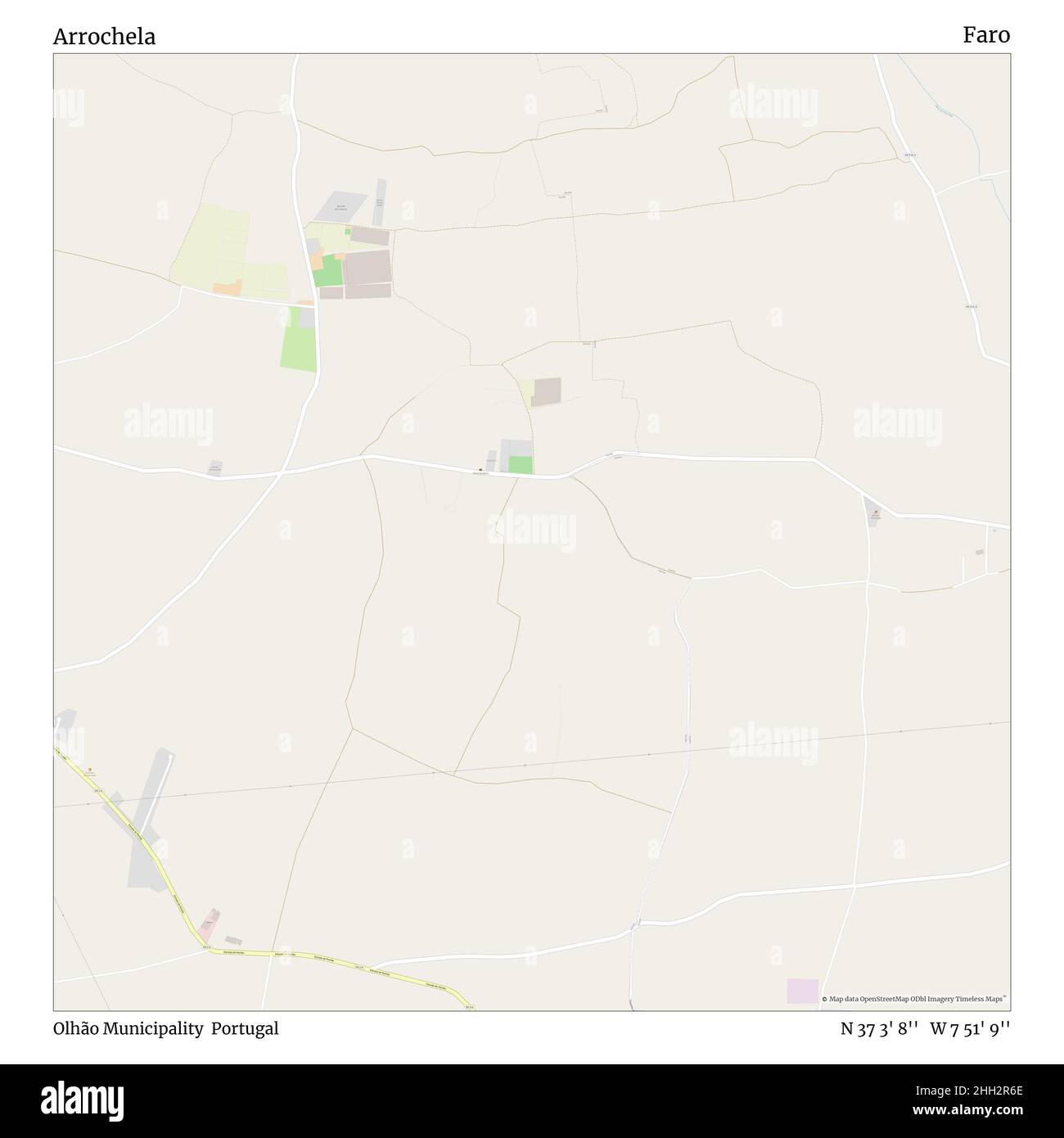 Map of olhao portugal hi-res stock photography and images - Alamy