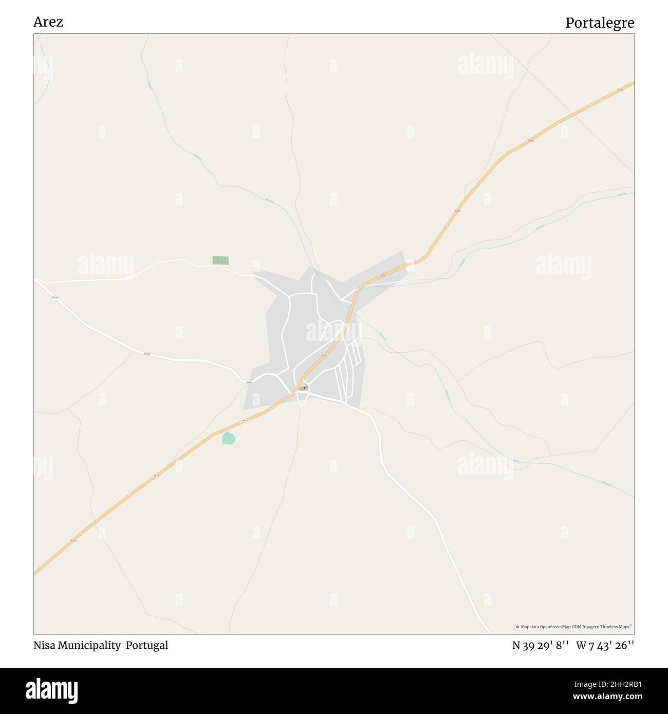 Nisa portugal map hi-res stock photography and images - Alamy
