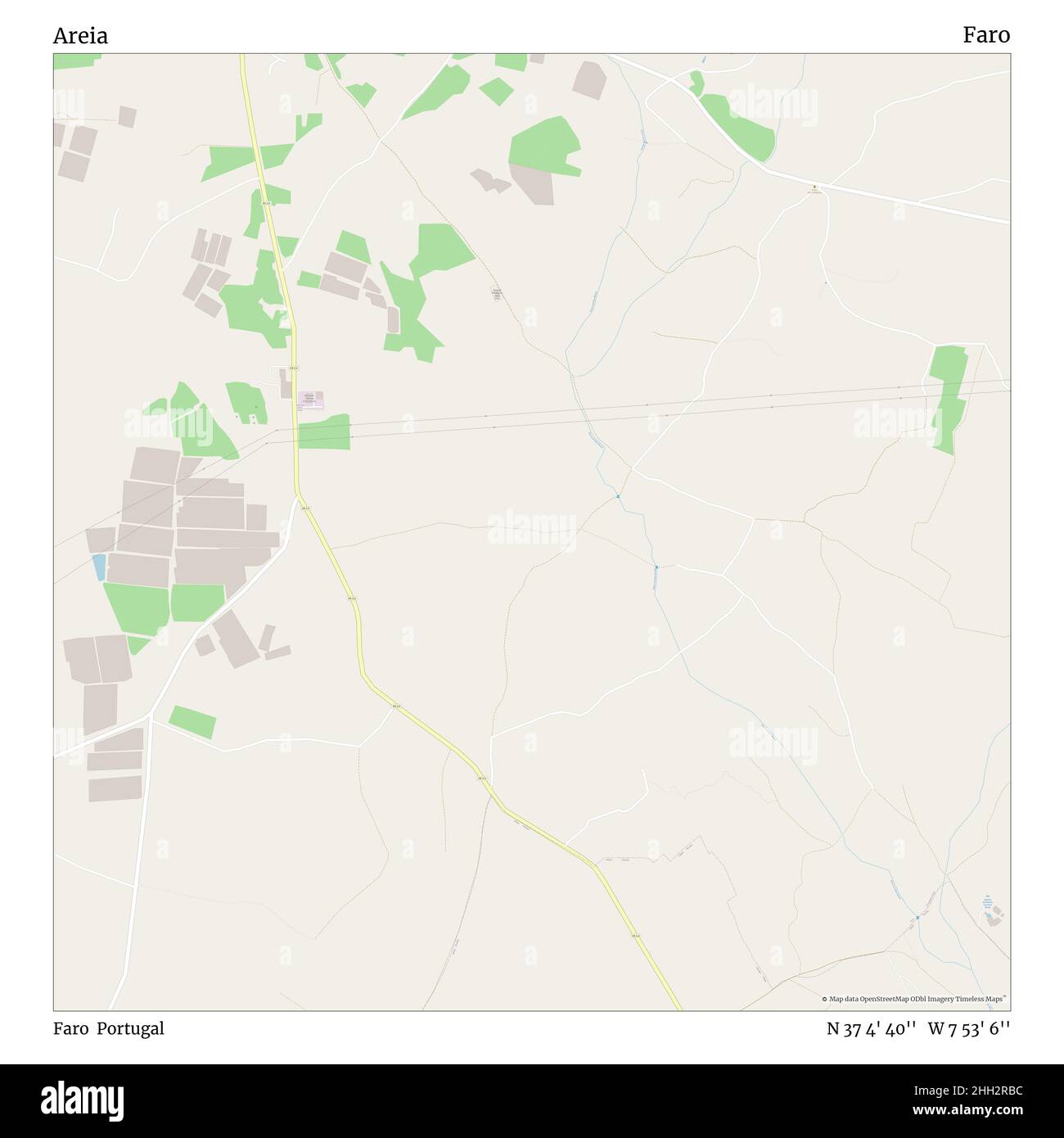 Map of faro portugal Cut Out Stock Images & Pictures - Alamy