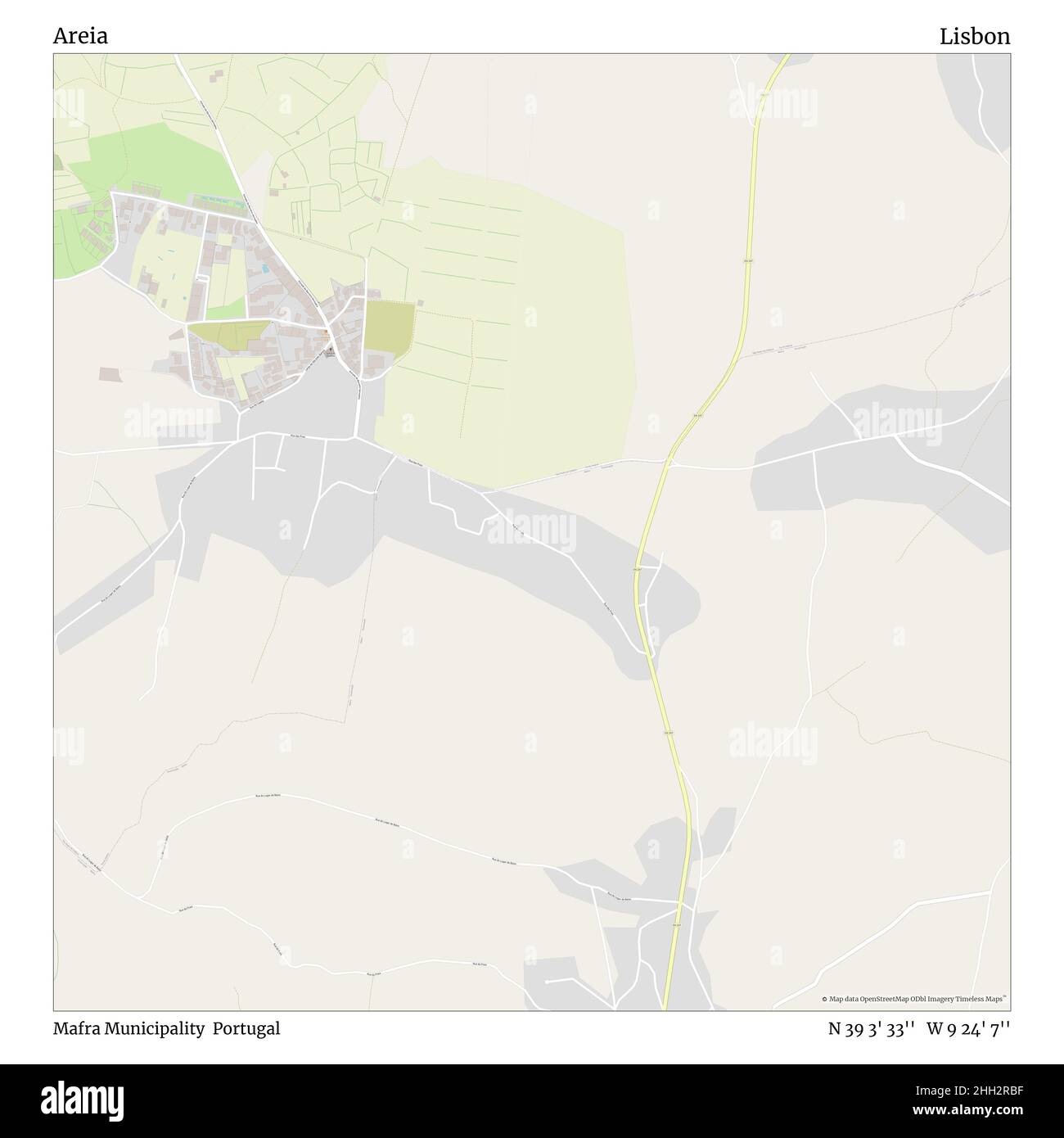 Map of mafra hi-res stock photography and images - Alamy