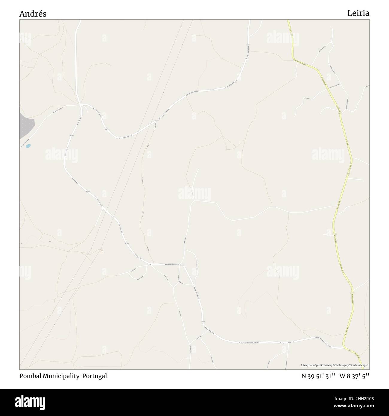 Leiria portugal map hi-res stock photography and images - Alamy