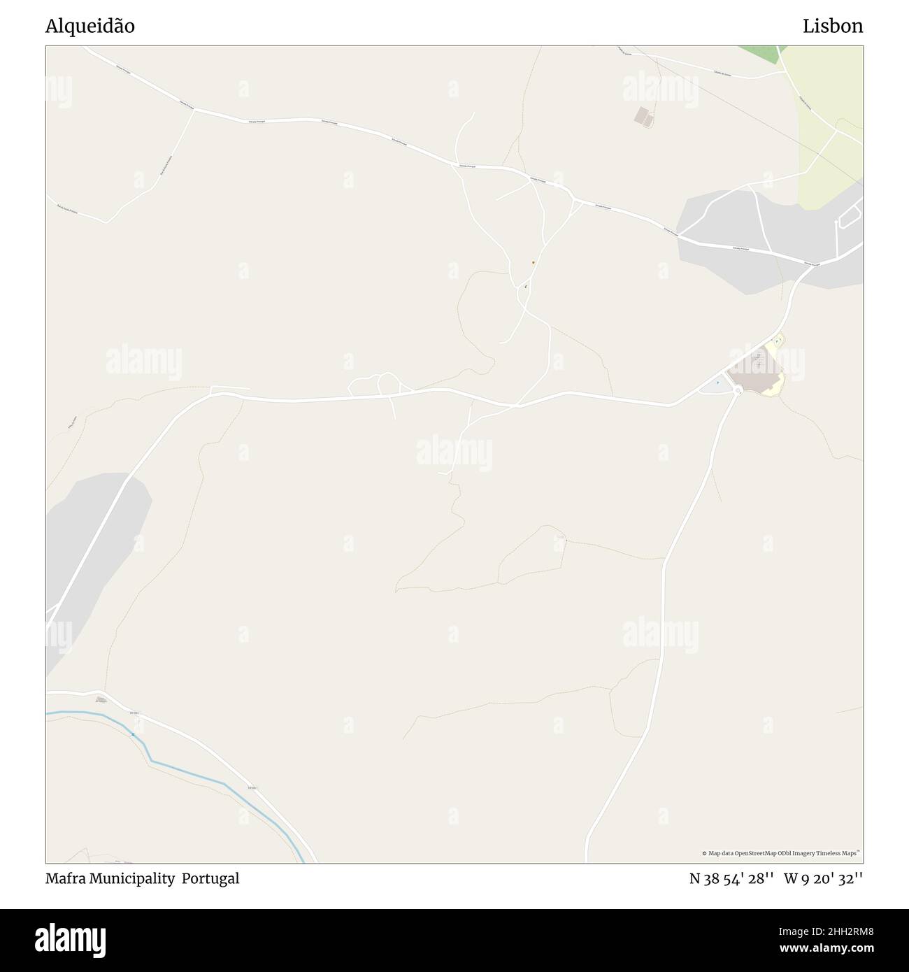 Map of mafra hi-res stock photography and images - Alamy