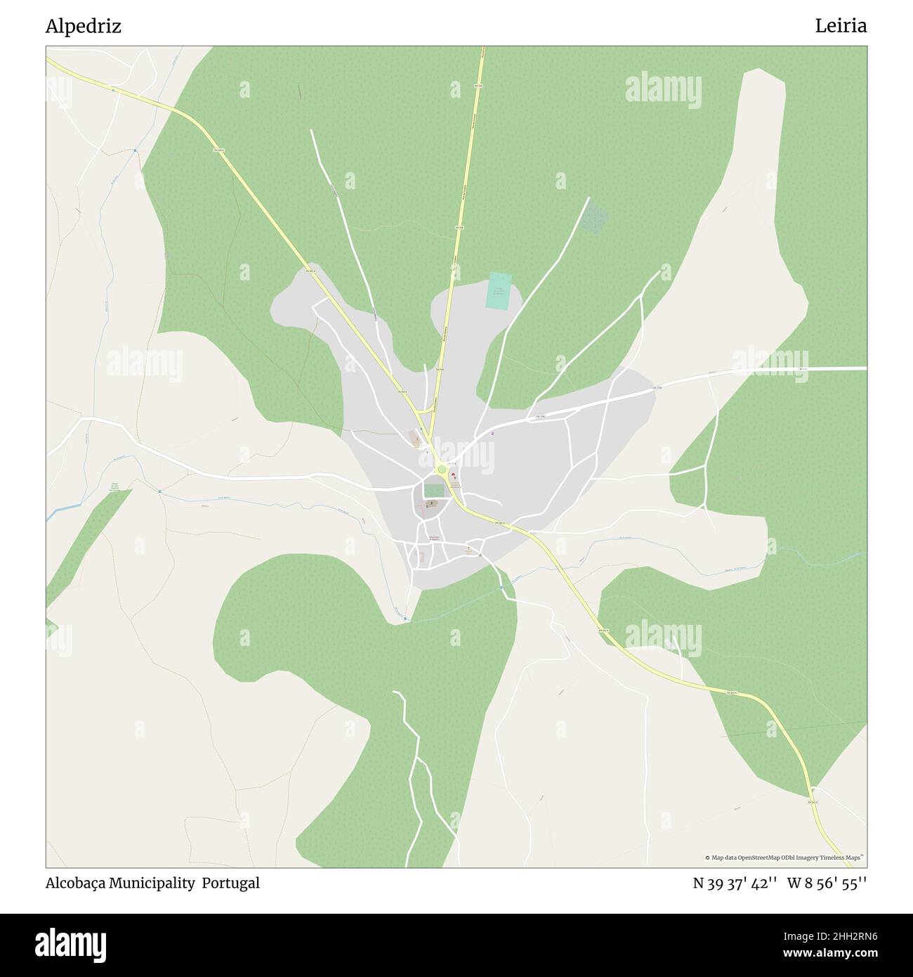 Leiria map hi-res stock photography and images - Alamy