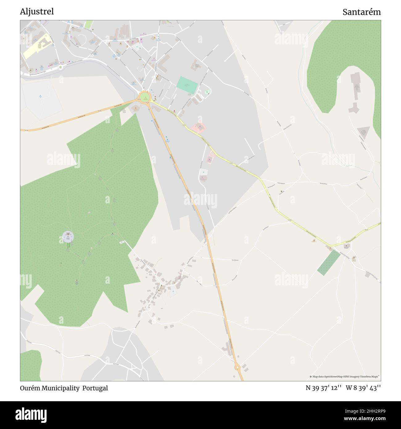 Aljustrel, Ourém Municipality, Portugal, Santarém, N 39 37' 12'', W 8 ...