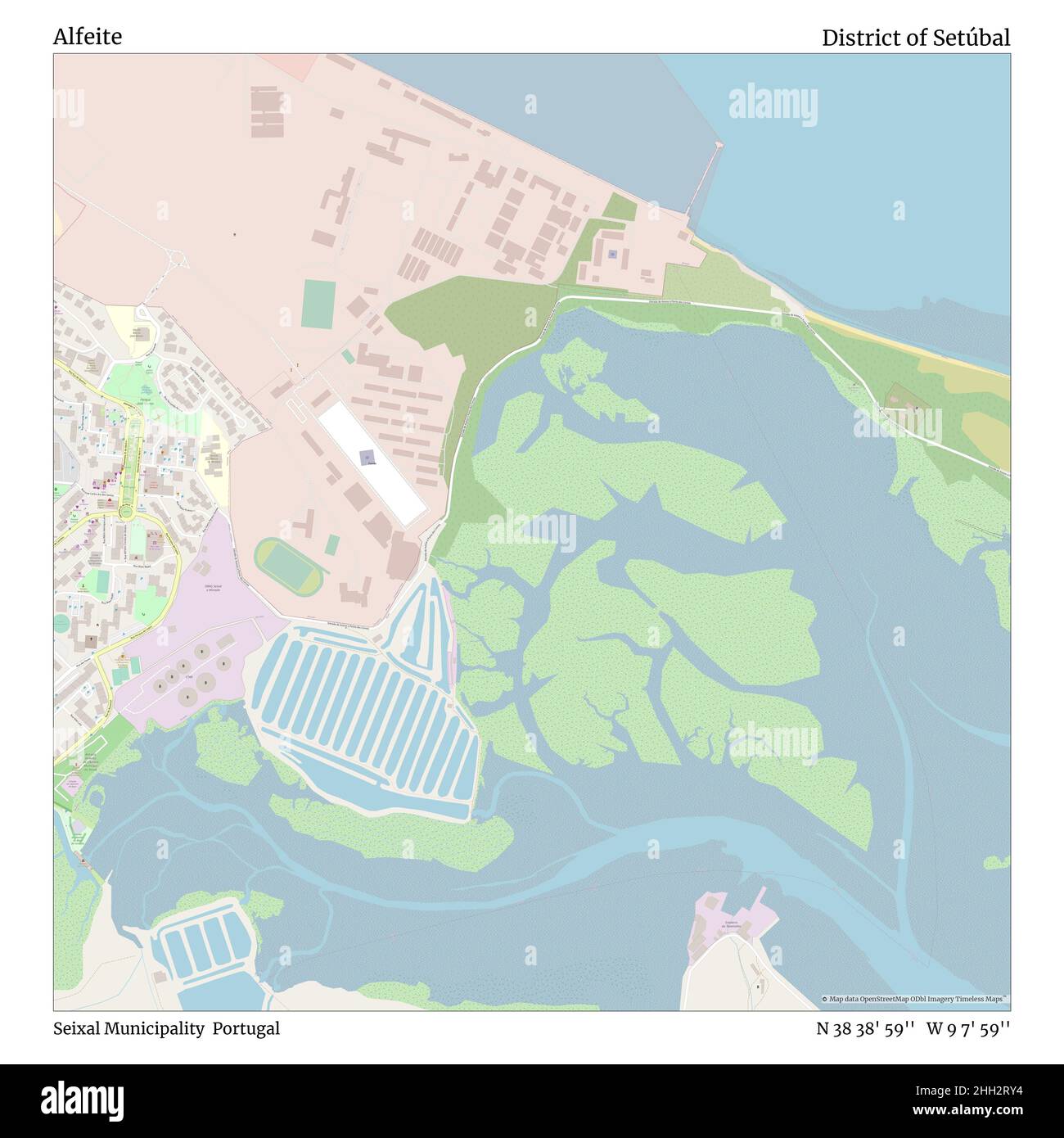 Alfeite, Seixal Municipality, Portugal, District of Setúbal, N 38 38 ...