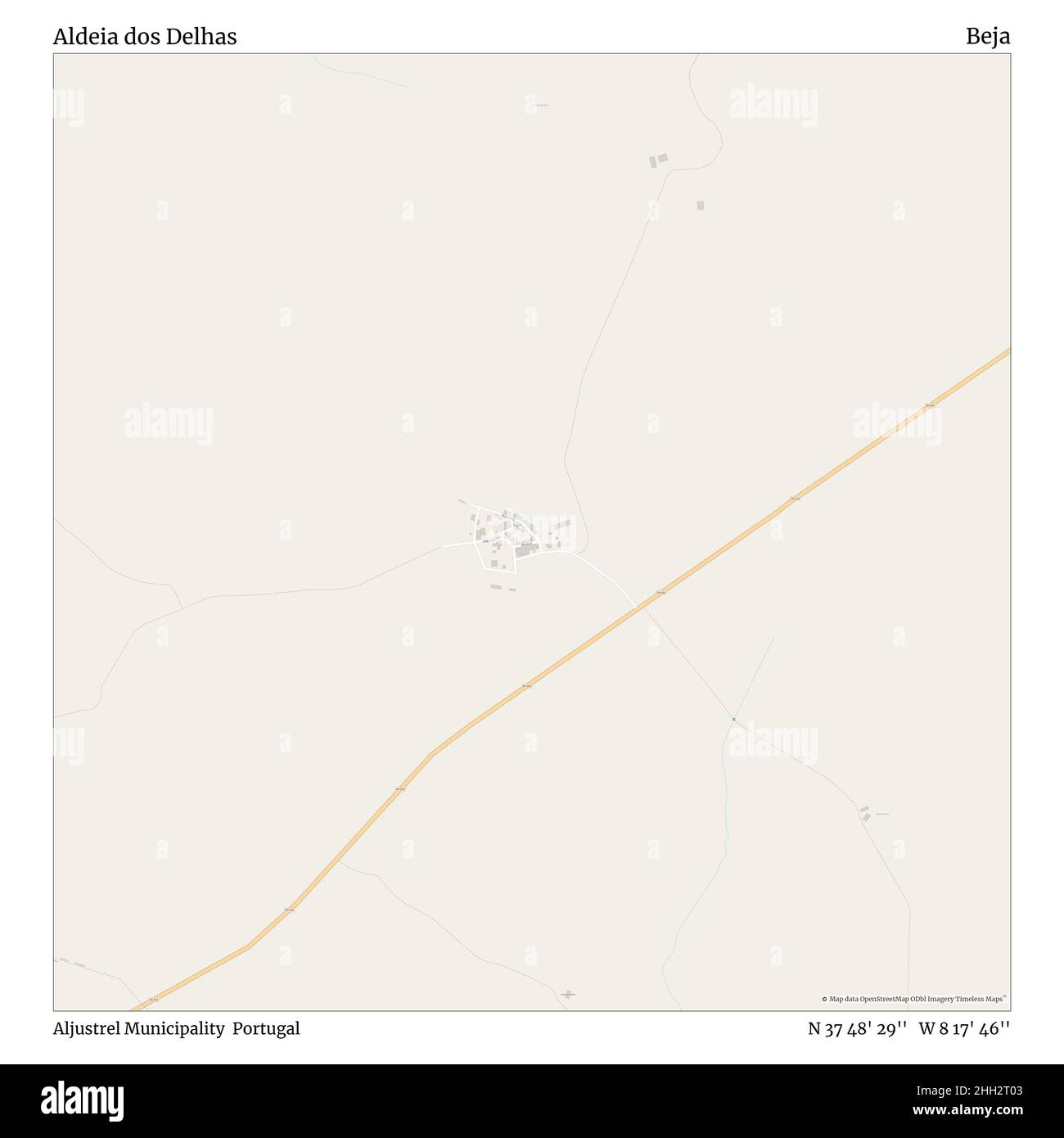 Map of aljustrel hi-res stock photography and images - Alamy