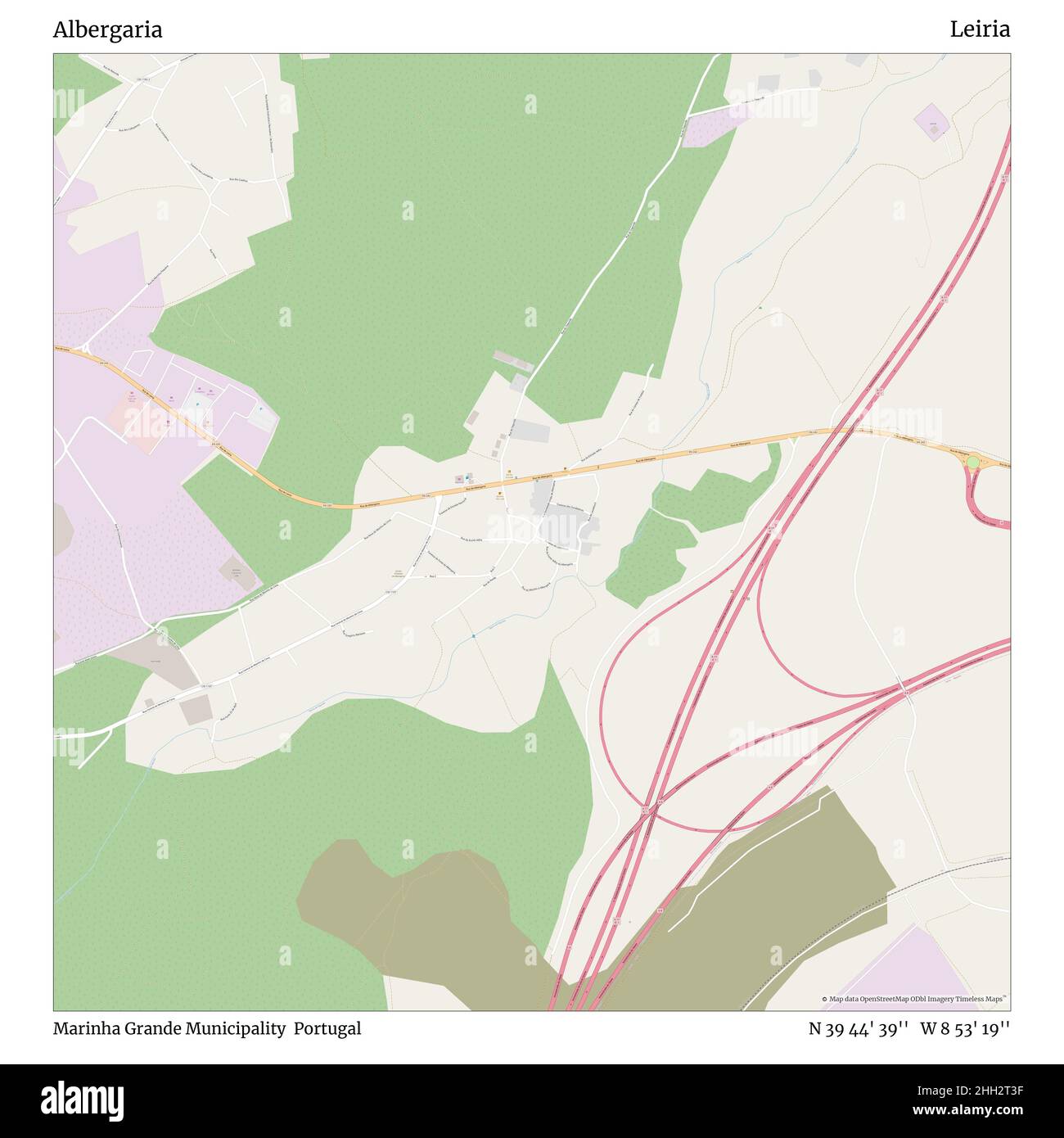 Albergaria, Marinha Grande Municipality, Portugal, Leiria, N 39 44' 39 ...