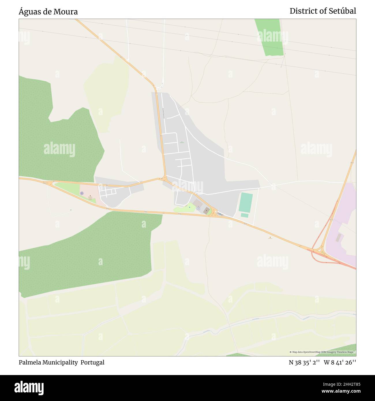 Map of moura portugal hi-res stock photography and images - Alamy