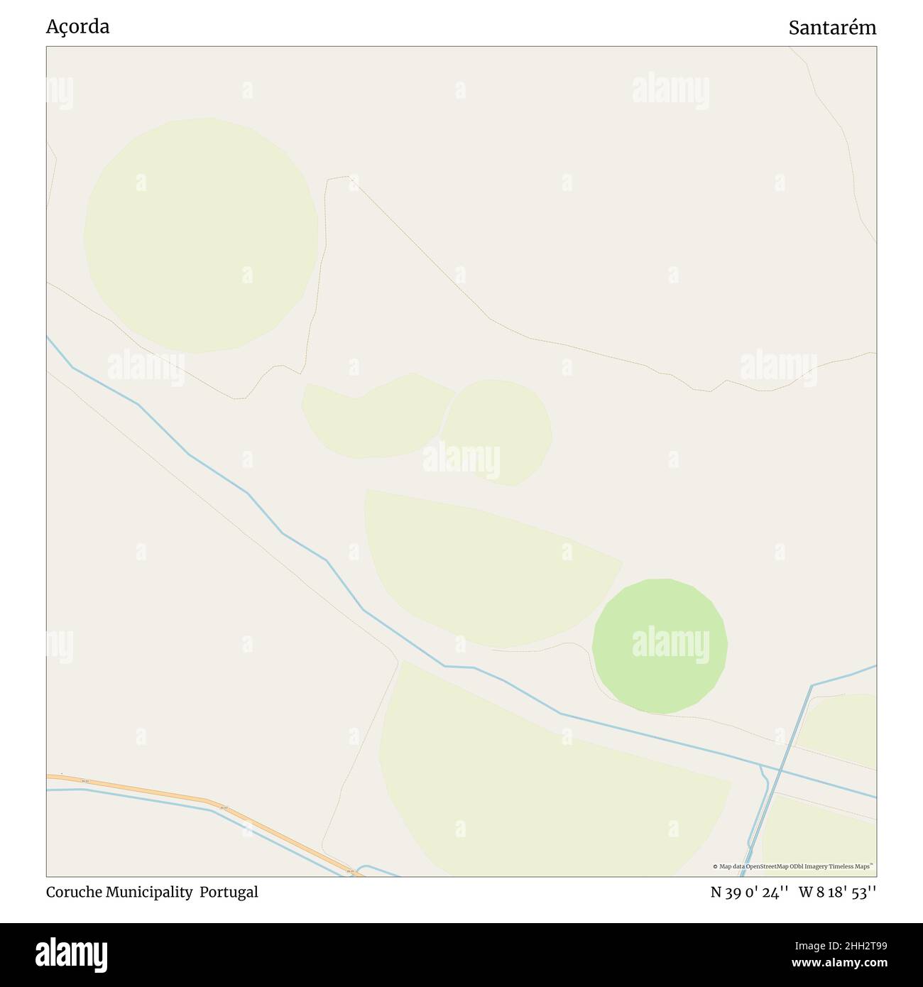 Map of coruche portugal hi-res stock photography and images - Alamy