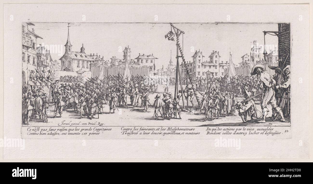 L'Estrapade (The Strappado), from Les Misères et les Mal-Heures de la ...