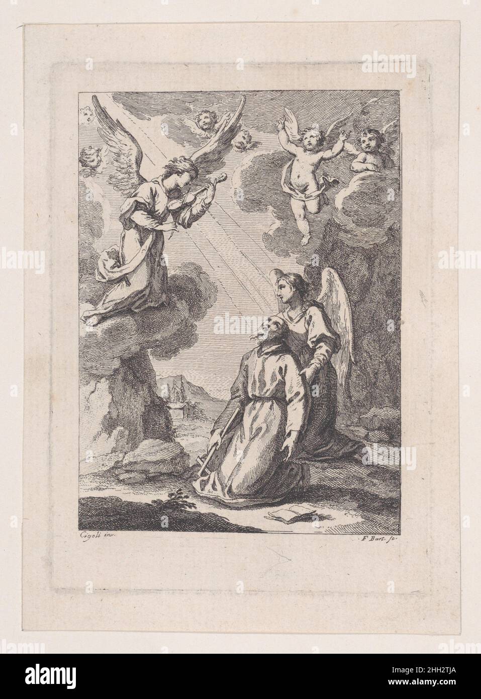 St. Francis of Assisi 1763 Francesco Bartolozzi Italian. St. Francis of ...