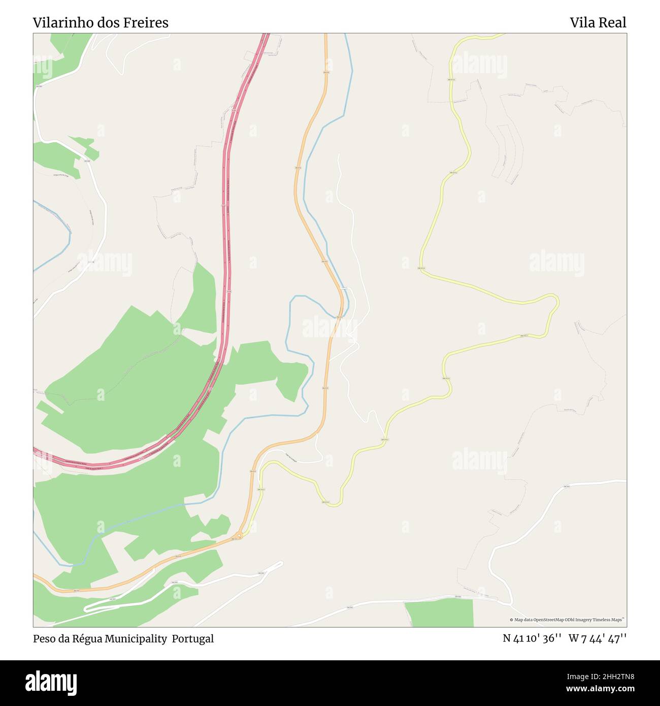 Map of peso da regua hi-res stock photography and images - Alamy