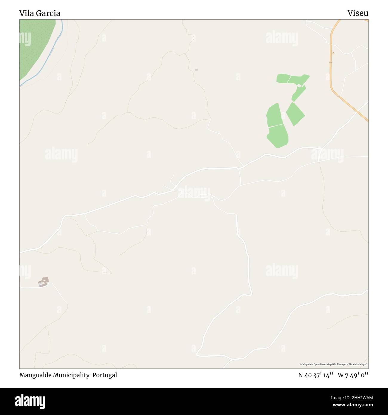 Map of mangualde portugal hi-res stock photography and images - Alamy