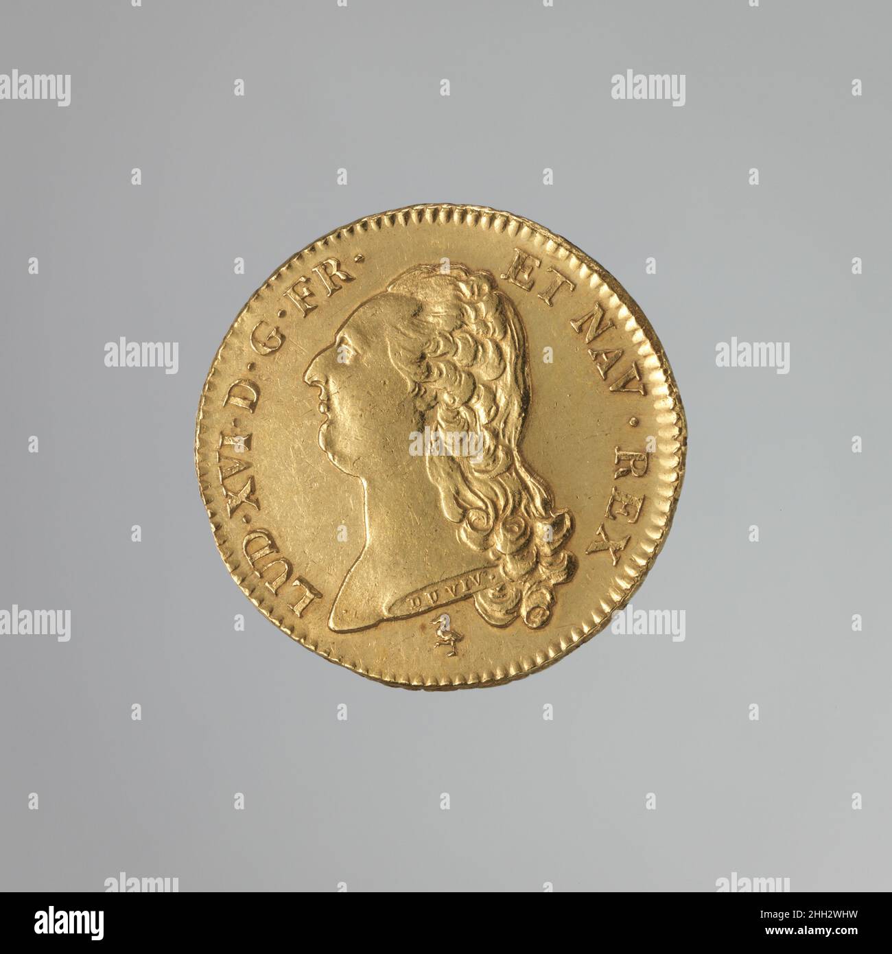 Double Louis d’or of Louis XVI of France (b. 1754-93; r. 1774–1792 ...