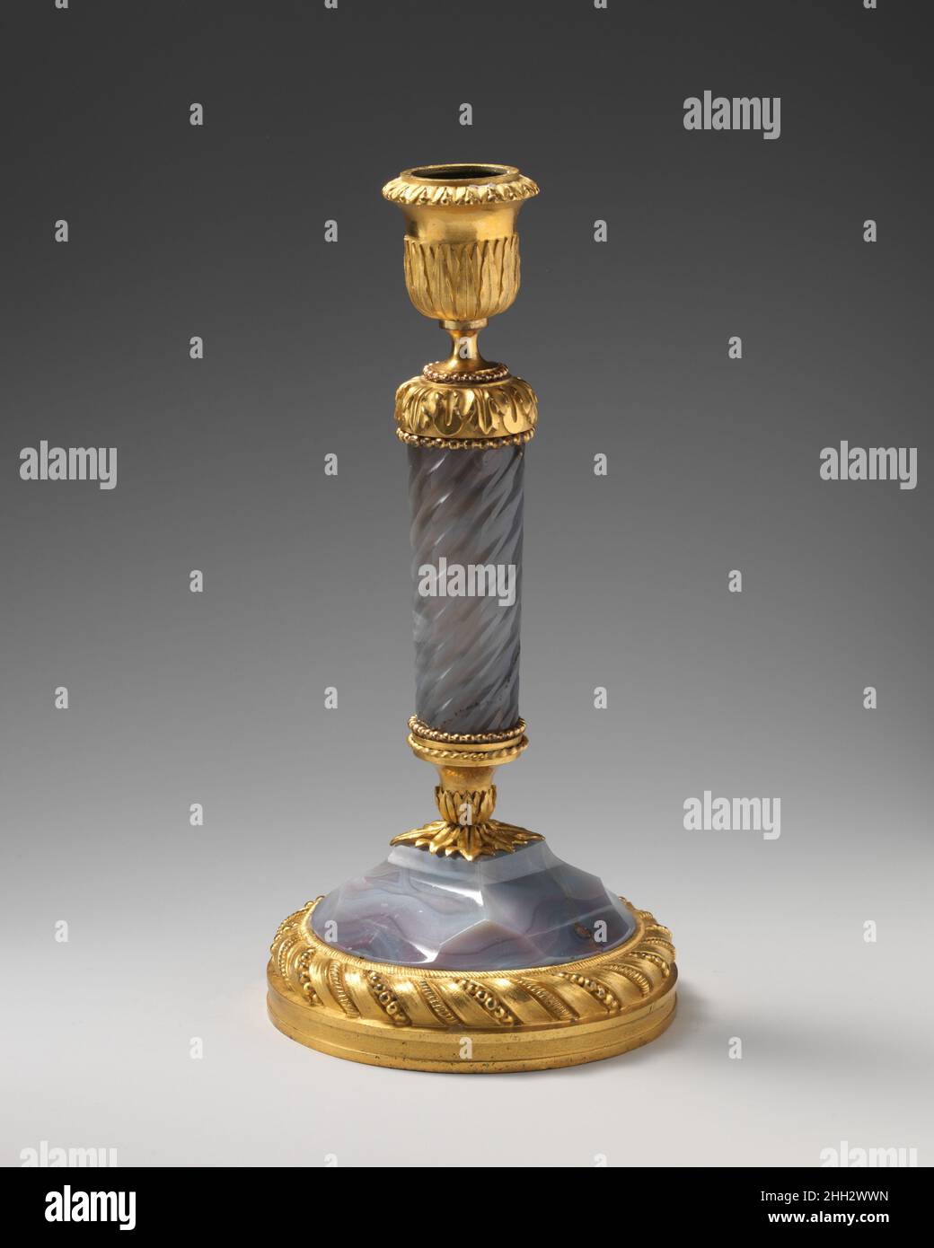 Candlestick (one of a pair) ca. 1775-1790 probably French Since ancient ...