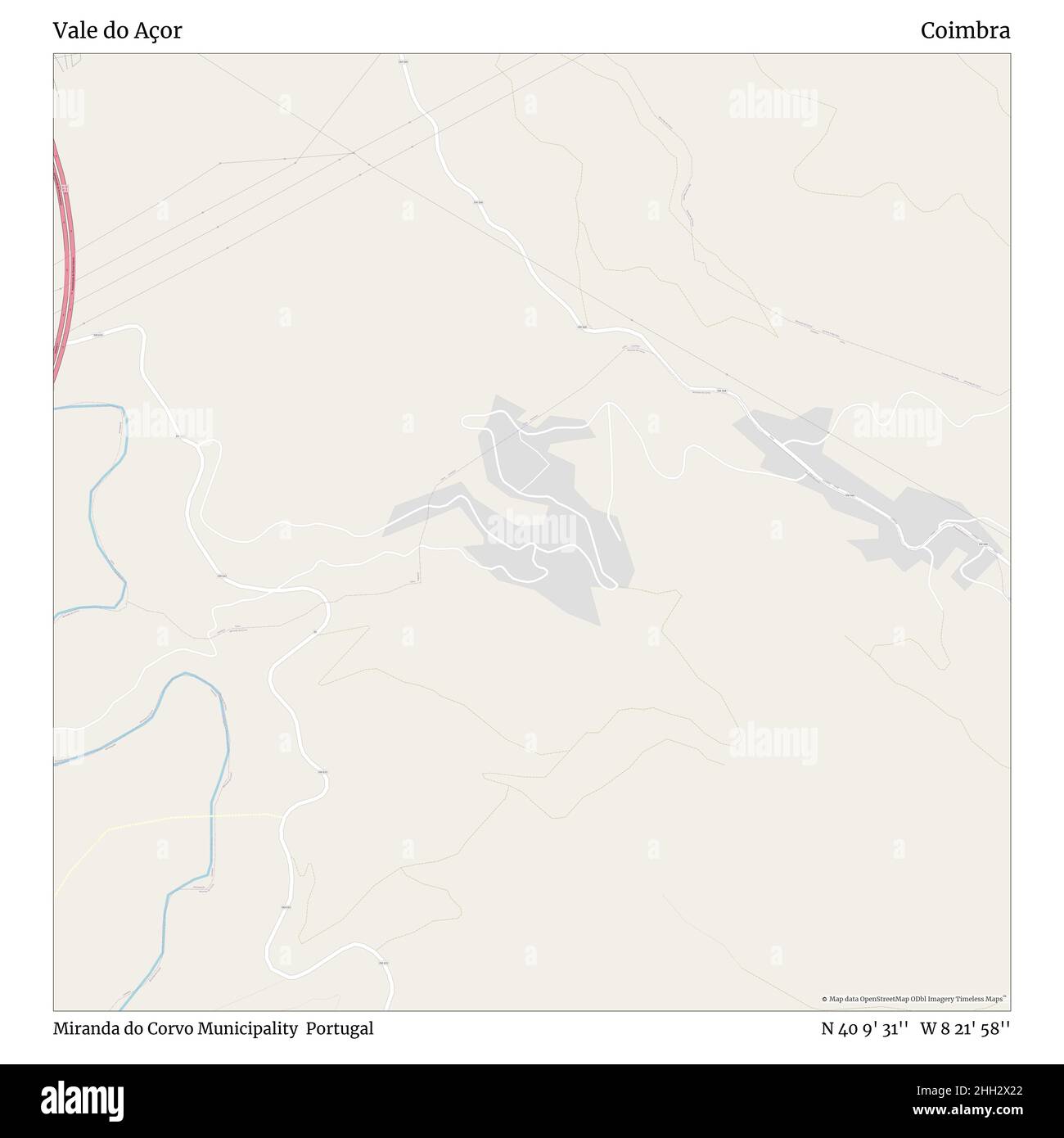 Vale do Açor, Miranda do Corvo Municipality, Portugal, Coimbra, N 40 9 ...