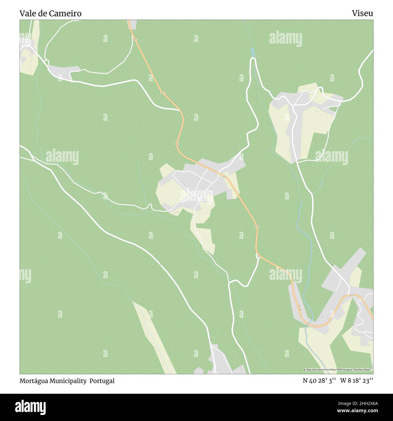 Vale de Cameiro, Mortágua Municipality, Portugal, Viseu, N 40 28' 3 ...