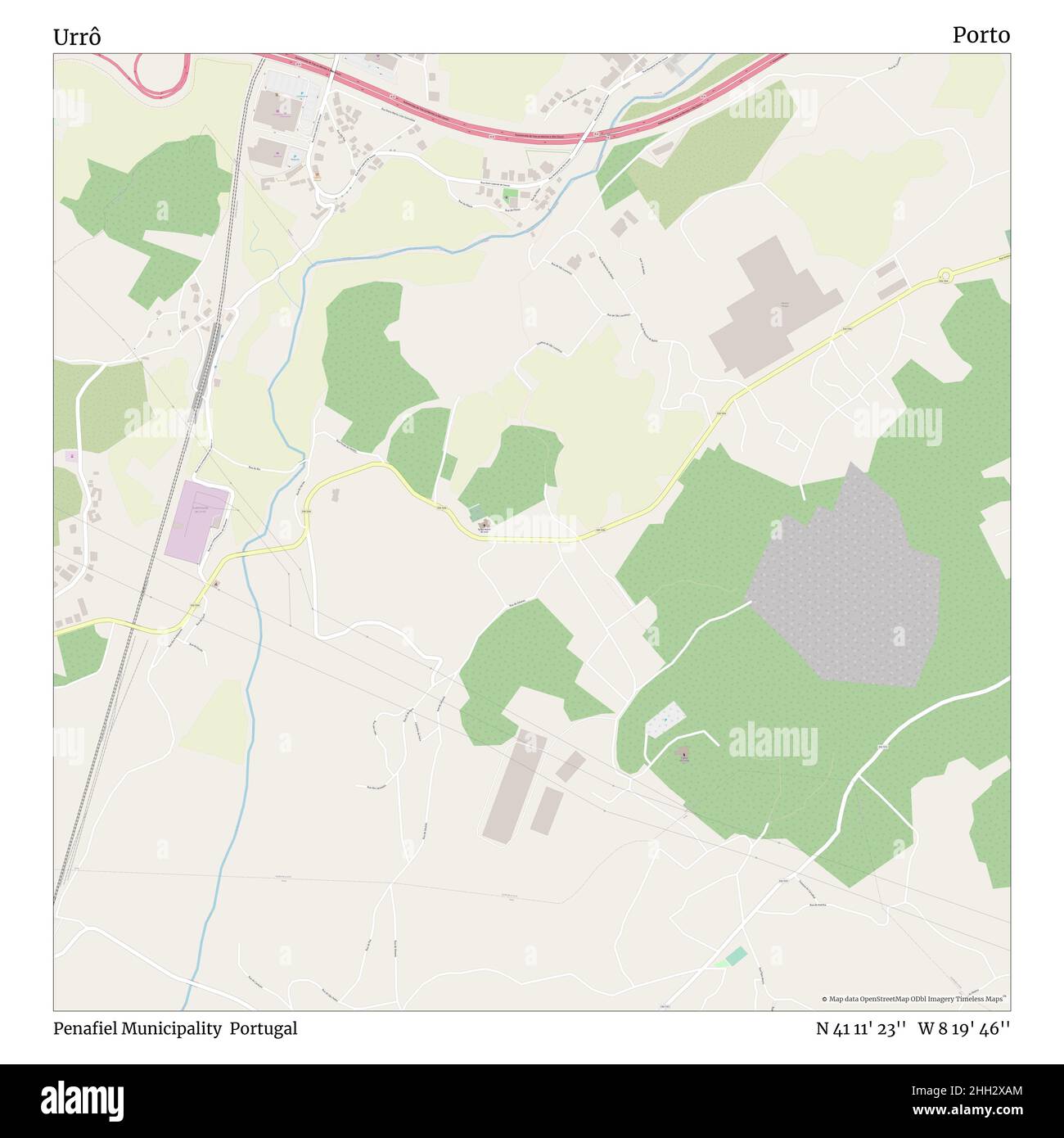 Map of penafiel hi-res stock photography and images - Alamy