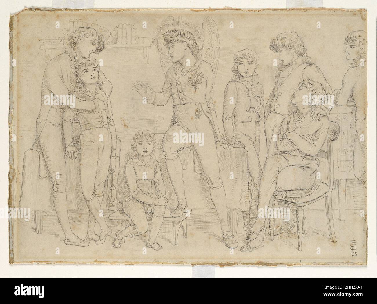 Simeon solomon love hi-res stock photography and images - Alamy