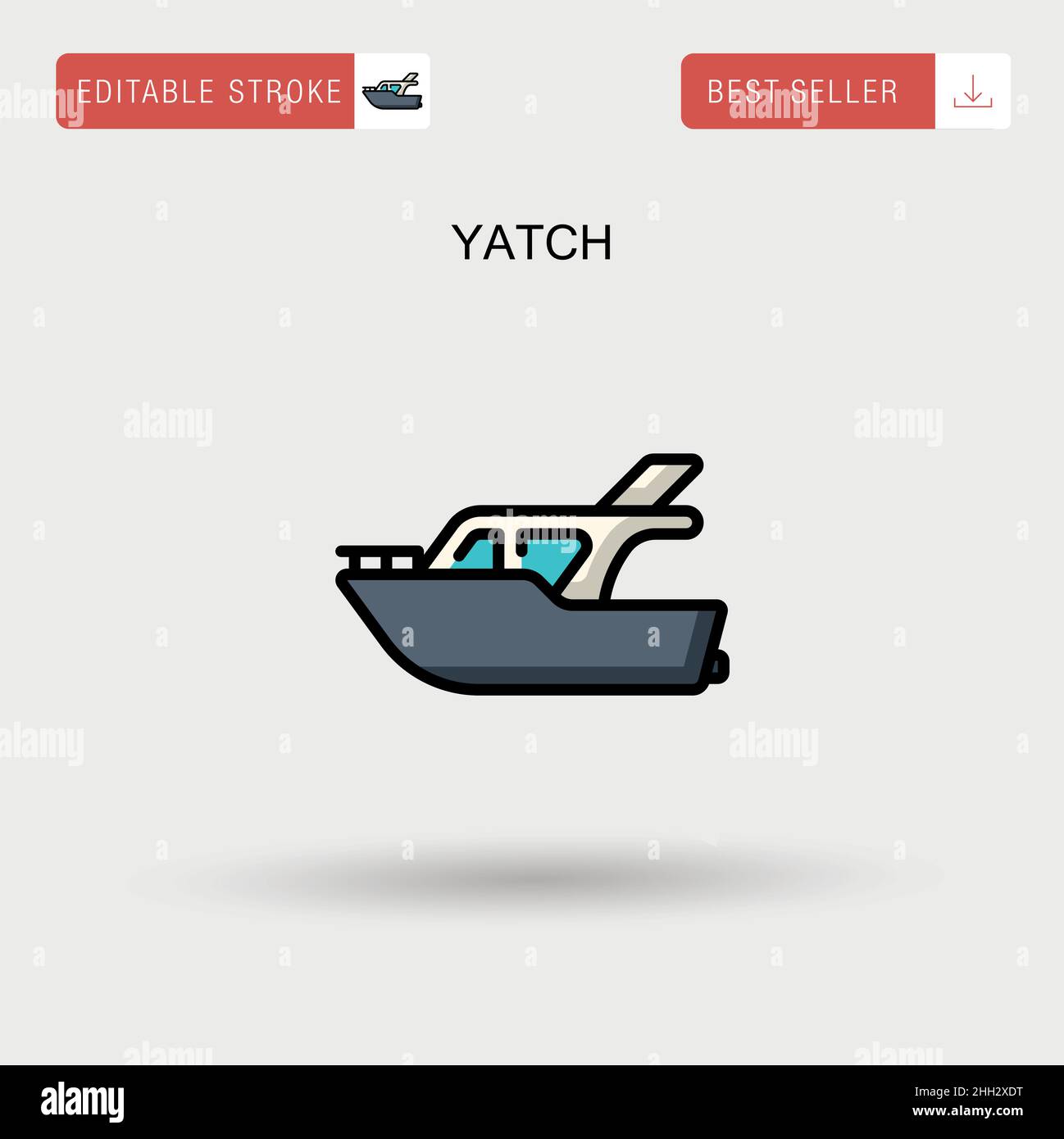 Private beach aerial Stock Vector Images - Alamy