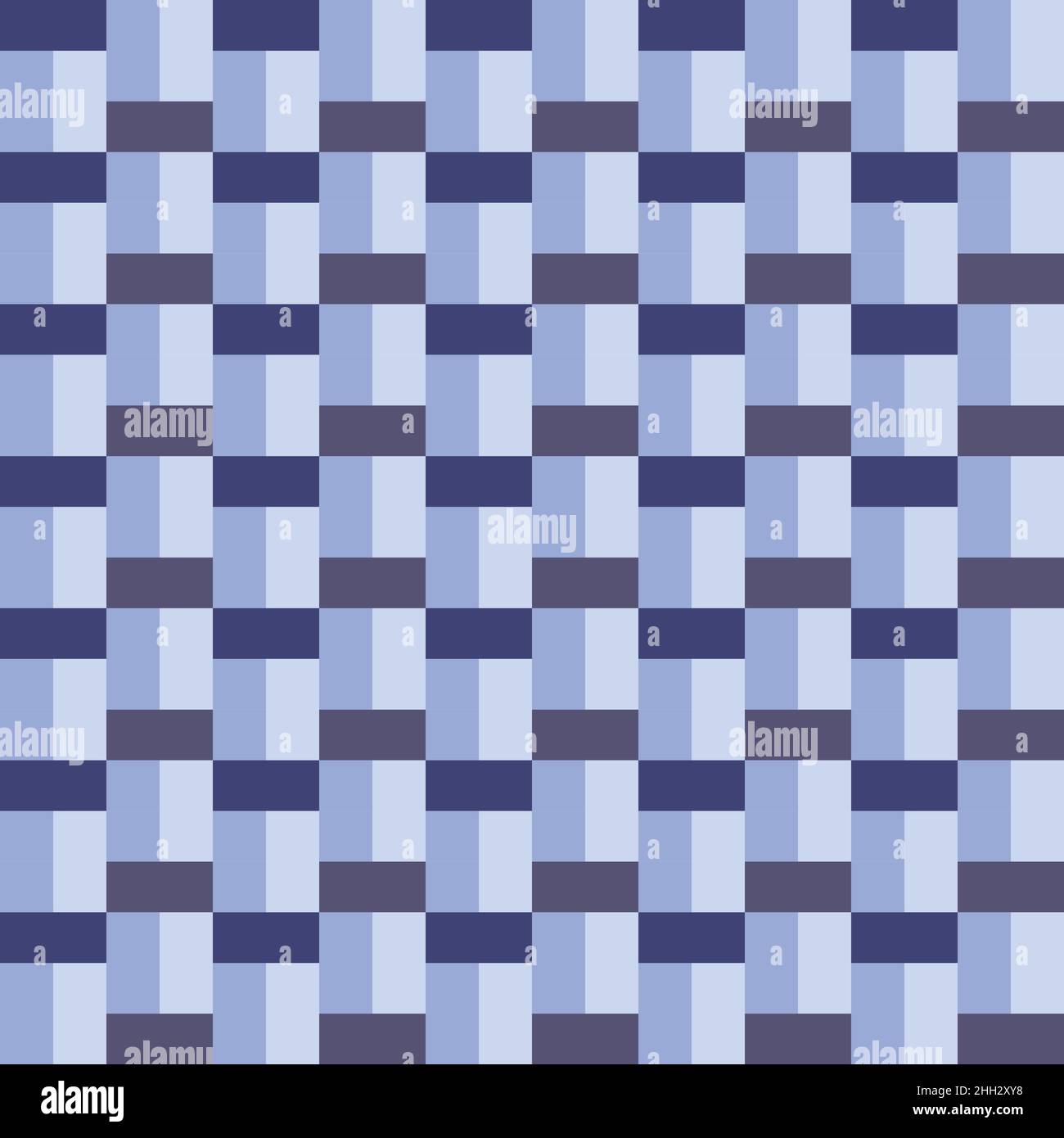 Geometric single basket weave seamless pattern. High quality vector ...