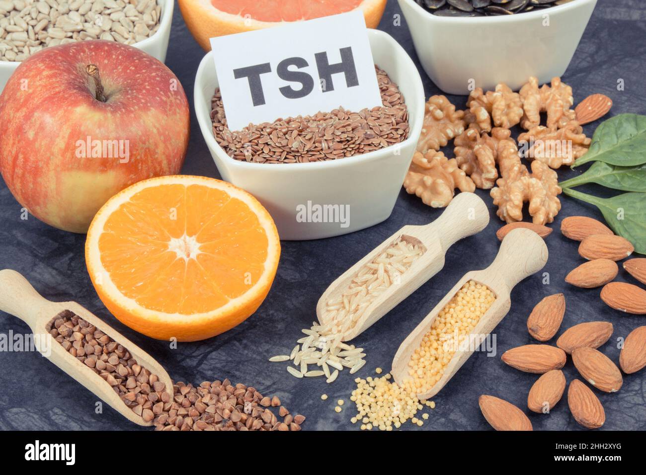 Inscription TSH with fruits, vegetables and ingredients as best food ...