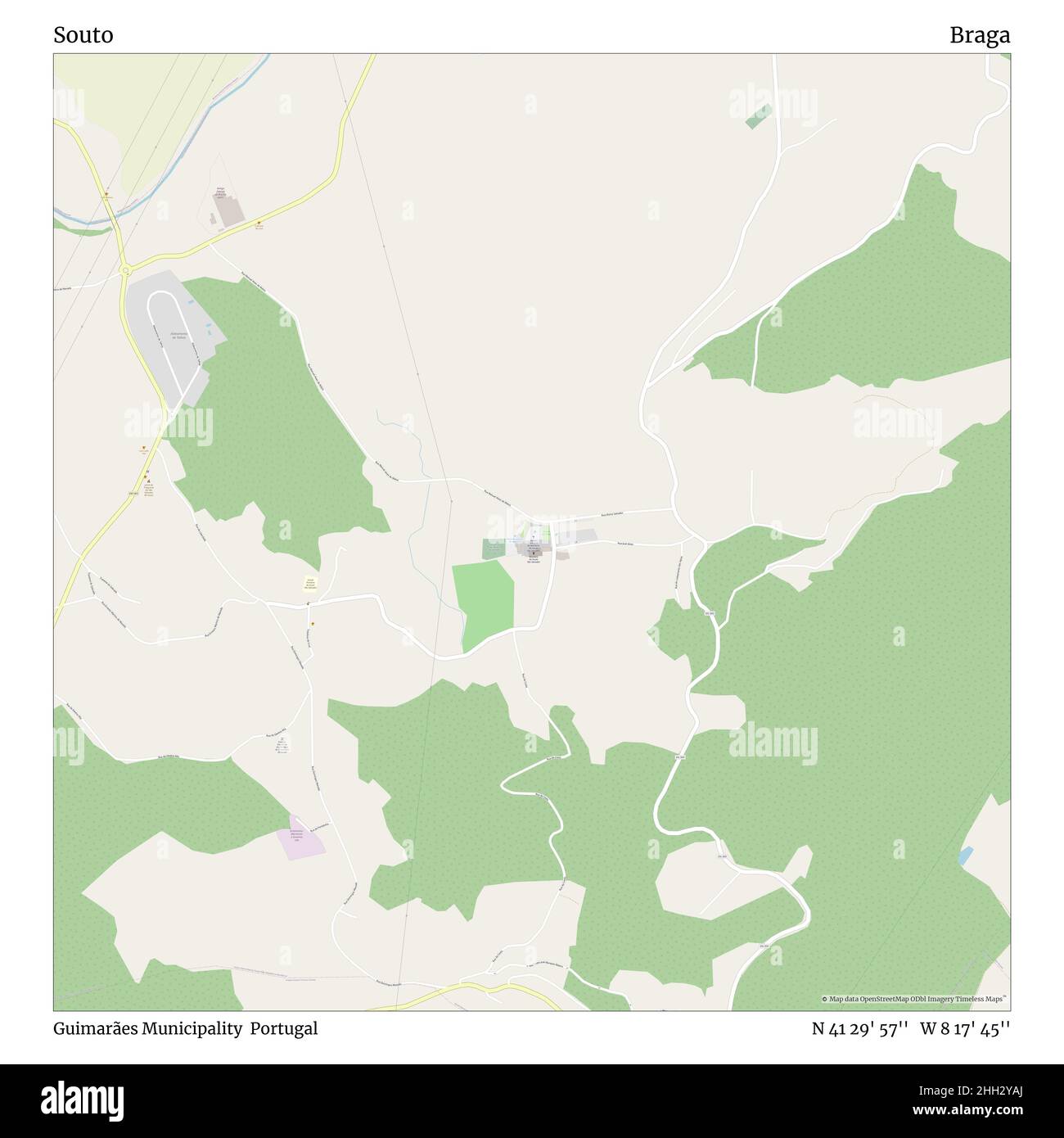 Map of guimaraes hi-res stock photography and images - Alamy