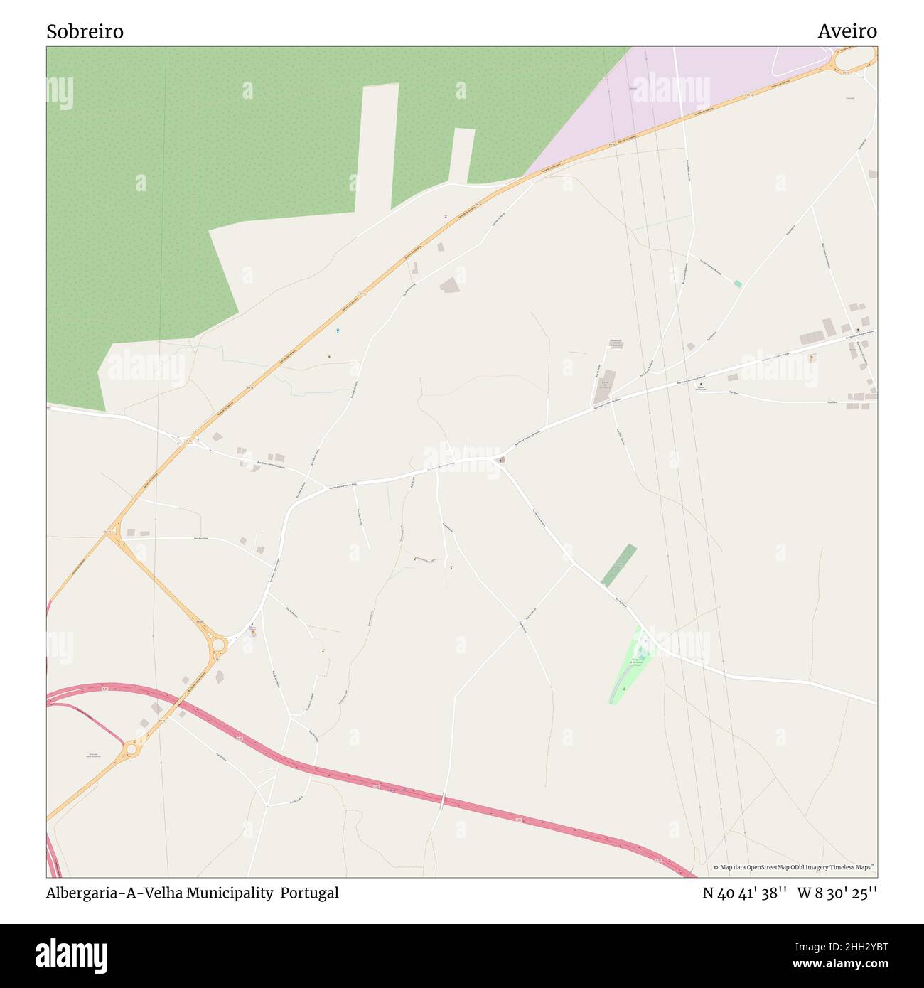 Aveiro on a map hi-res stock photography and images - Alamy