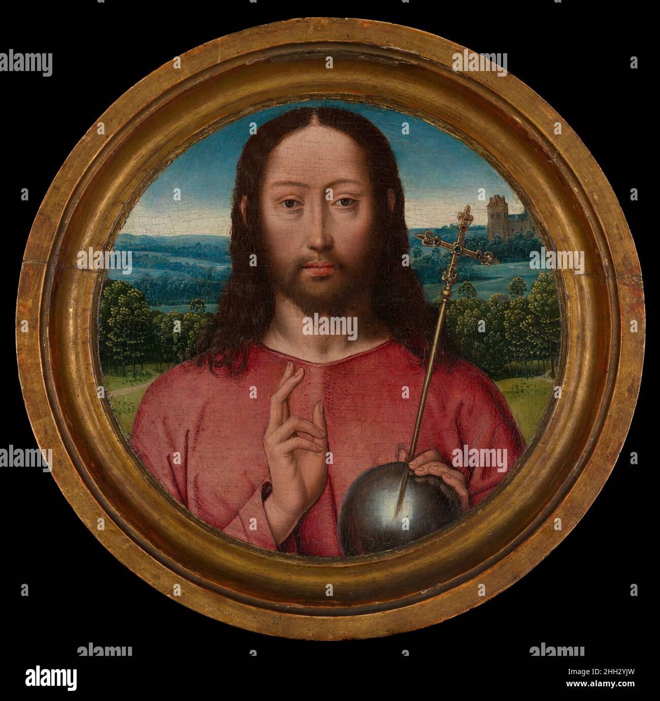 Salvator Mundi 1480–85 Workshop of Hans Memling Netherlandish Christ is ...