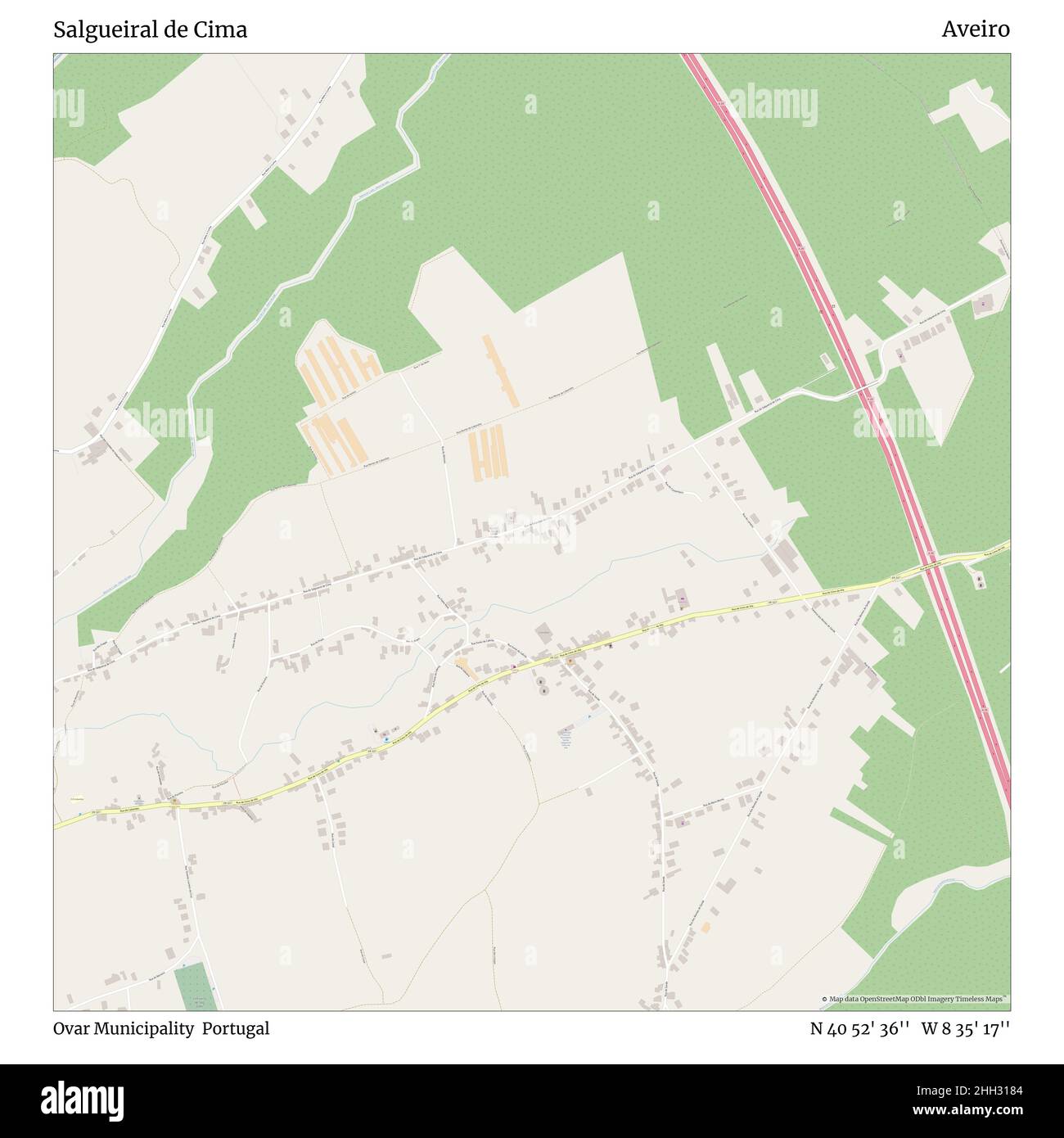 Map of ovar hi-res stock photography and images - Alamy