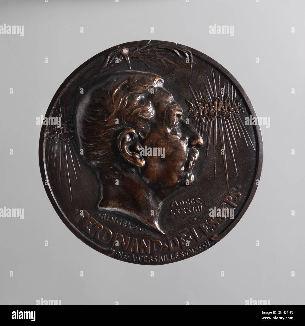 Ferdinand de Lesseps (French, Versailles 1805 – 1894 Guilly) 1884 Jean ...