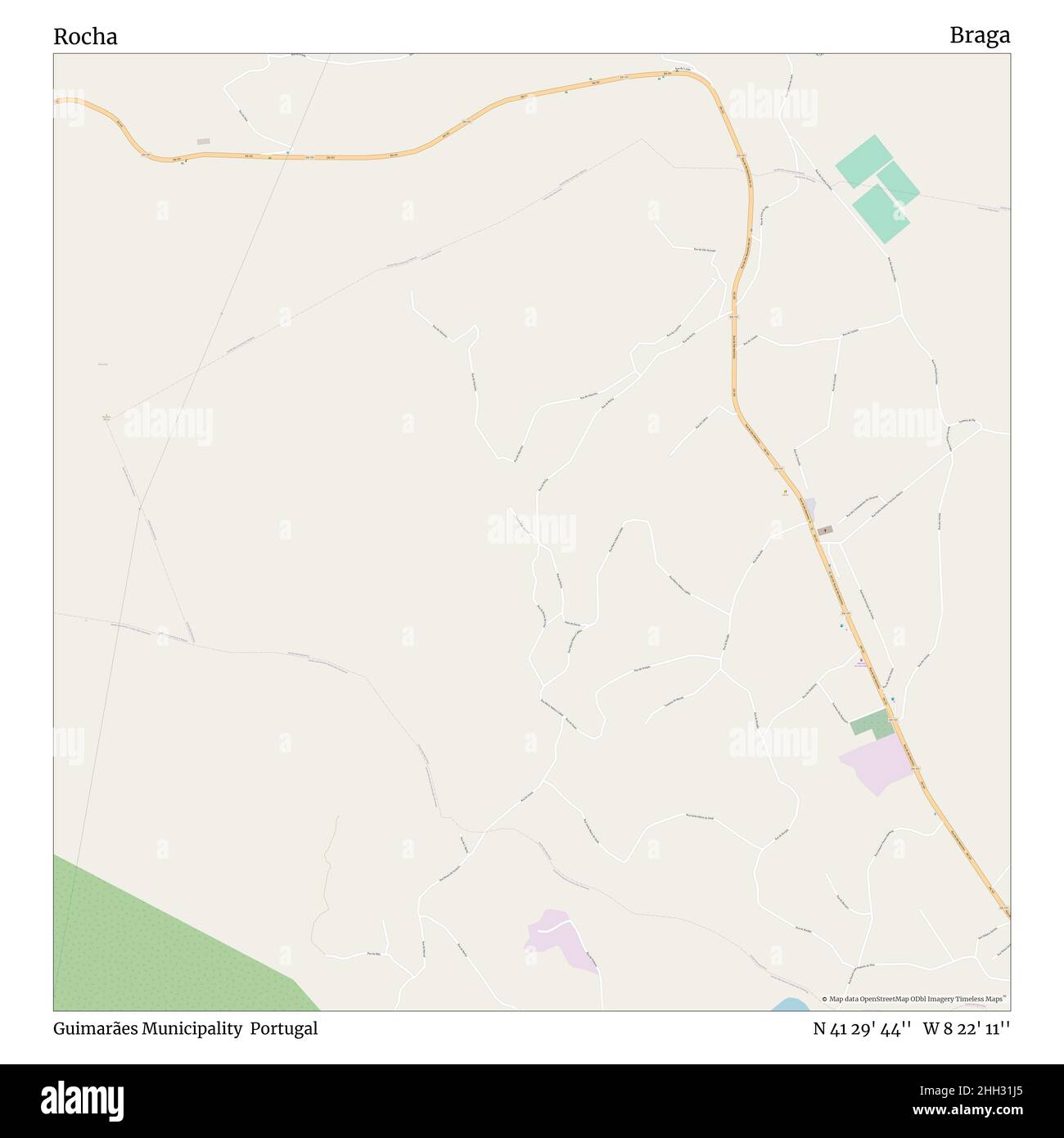 Map of guimaraes hi-res stock photography and images - Alamy