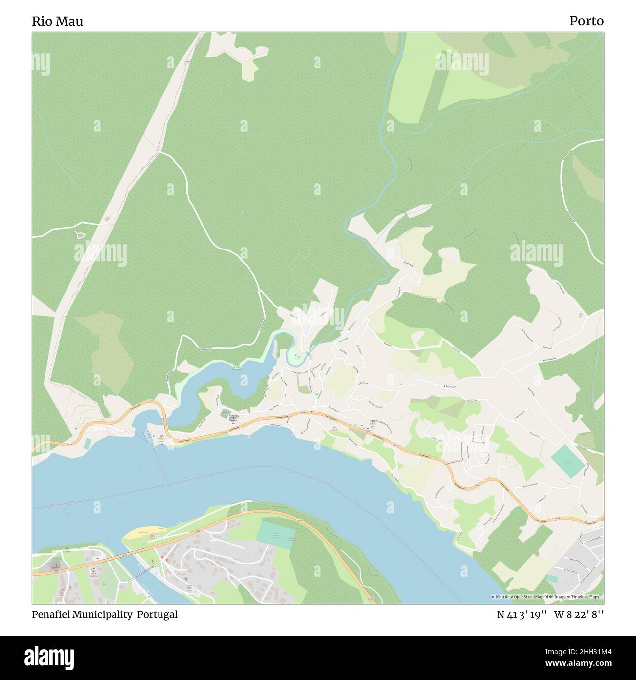 Map of penafiel hi-res stock photography and images - Alamy